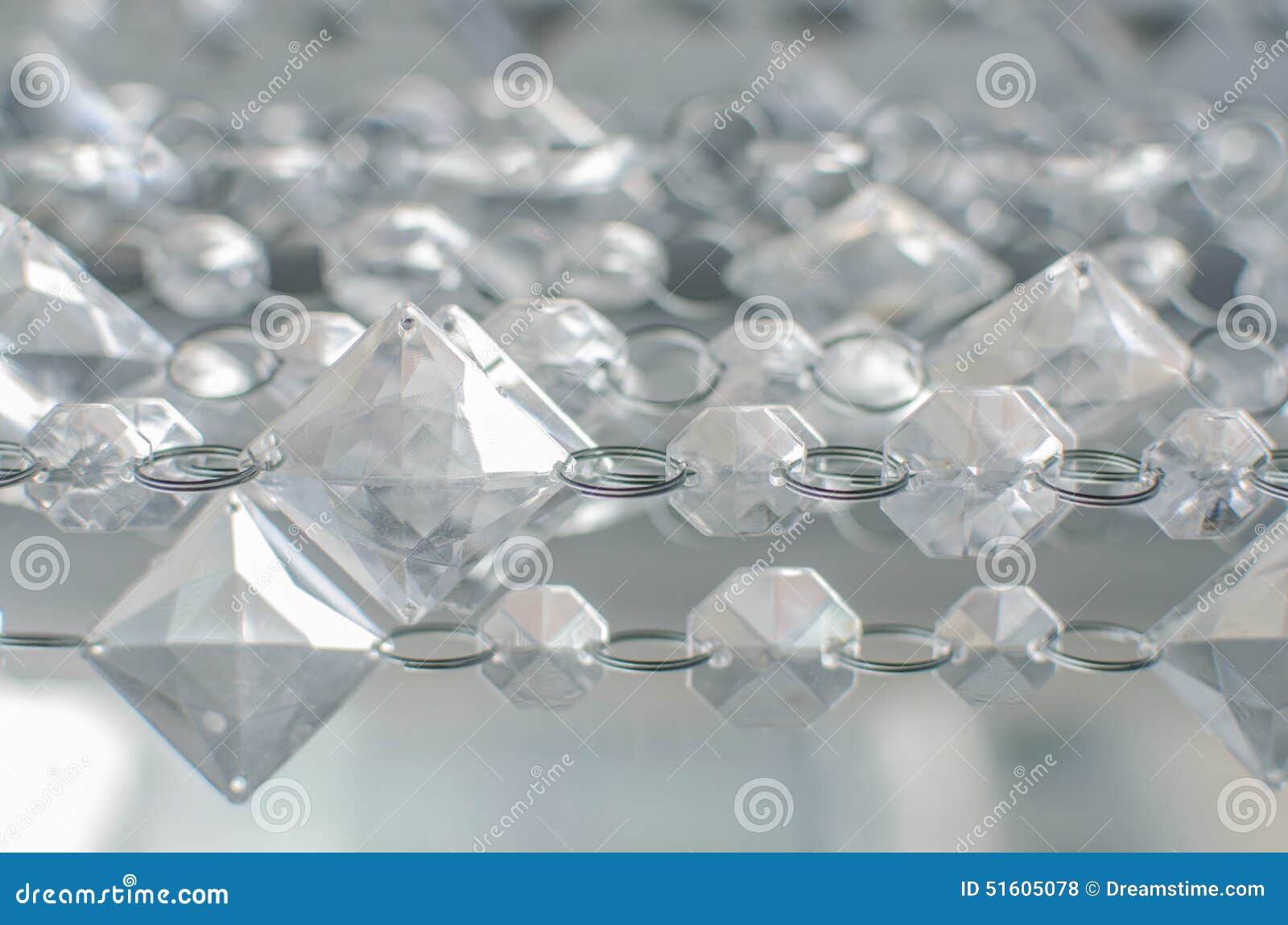 Diamond Shaped Necklace Pattern Chain Stock Photo - Image of chain ...