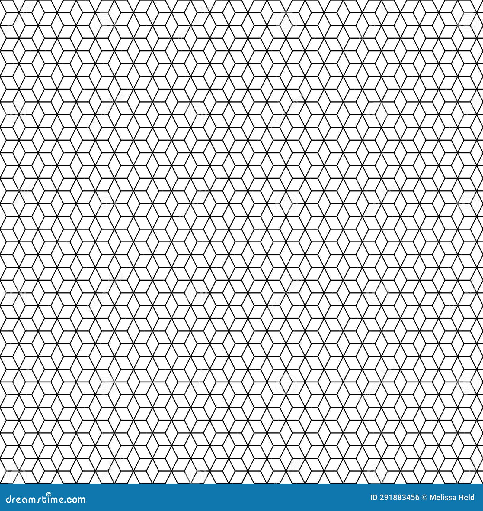 Diamond Shapes Black Line Interlocking Seamless Background Pattern ...