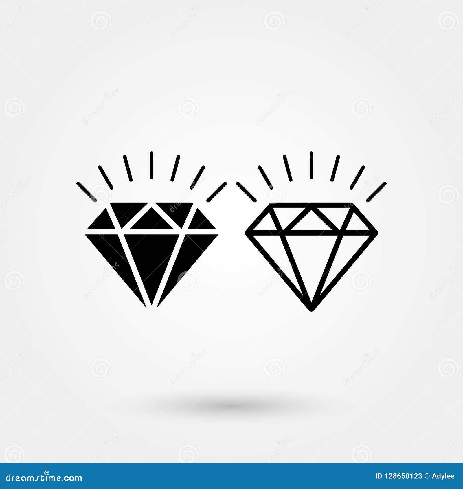 Diamond Shine Vector Icon Illustration Diamond Vector Icon Stock Image ... Diamond Shine Vector Icon Illustration Diamond Vector Icon Stock Image ...