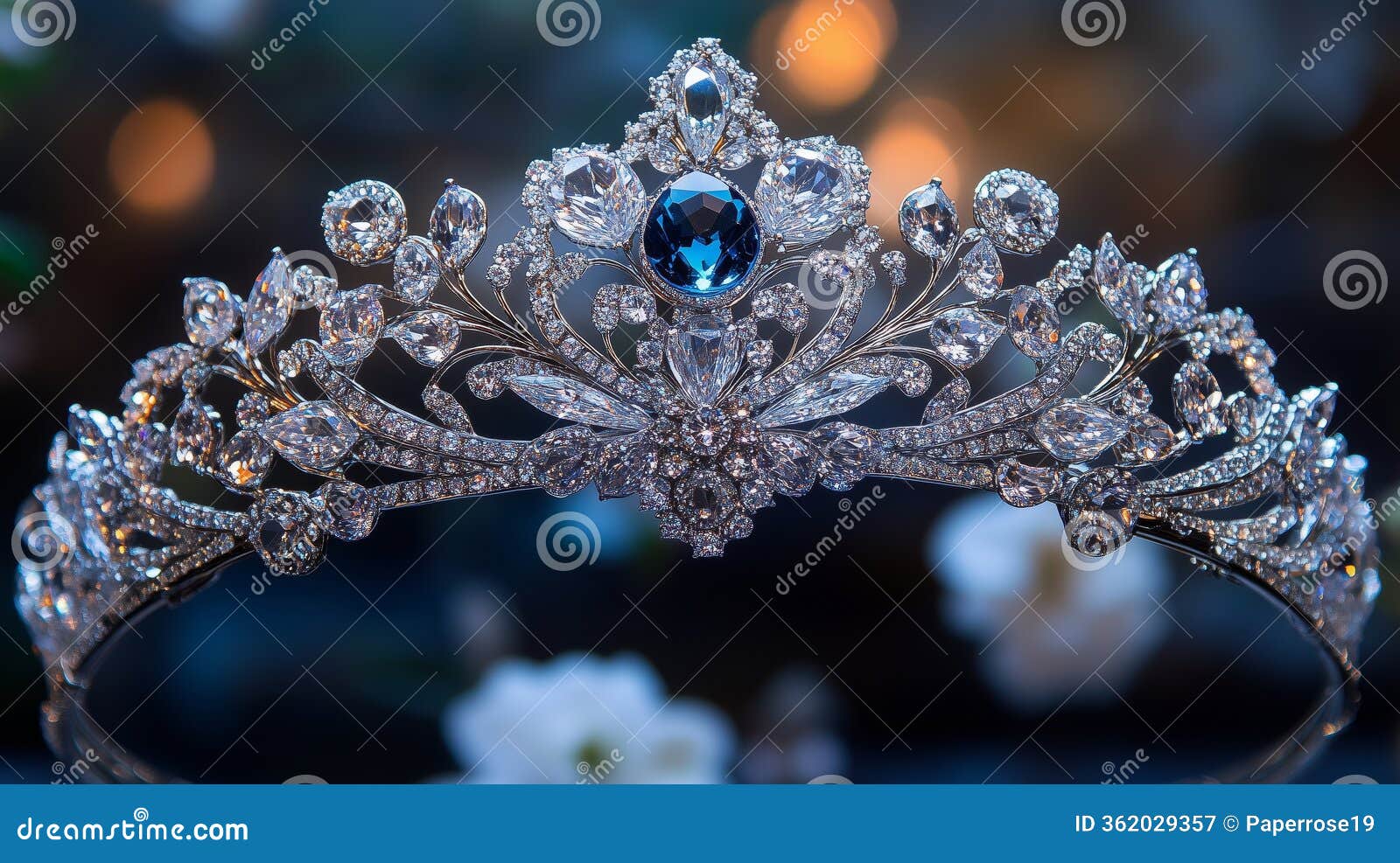 Diamond Silver Crown for Beauty Contest Queen of Magic Crystal Tiara ...