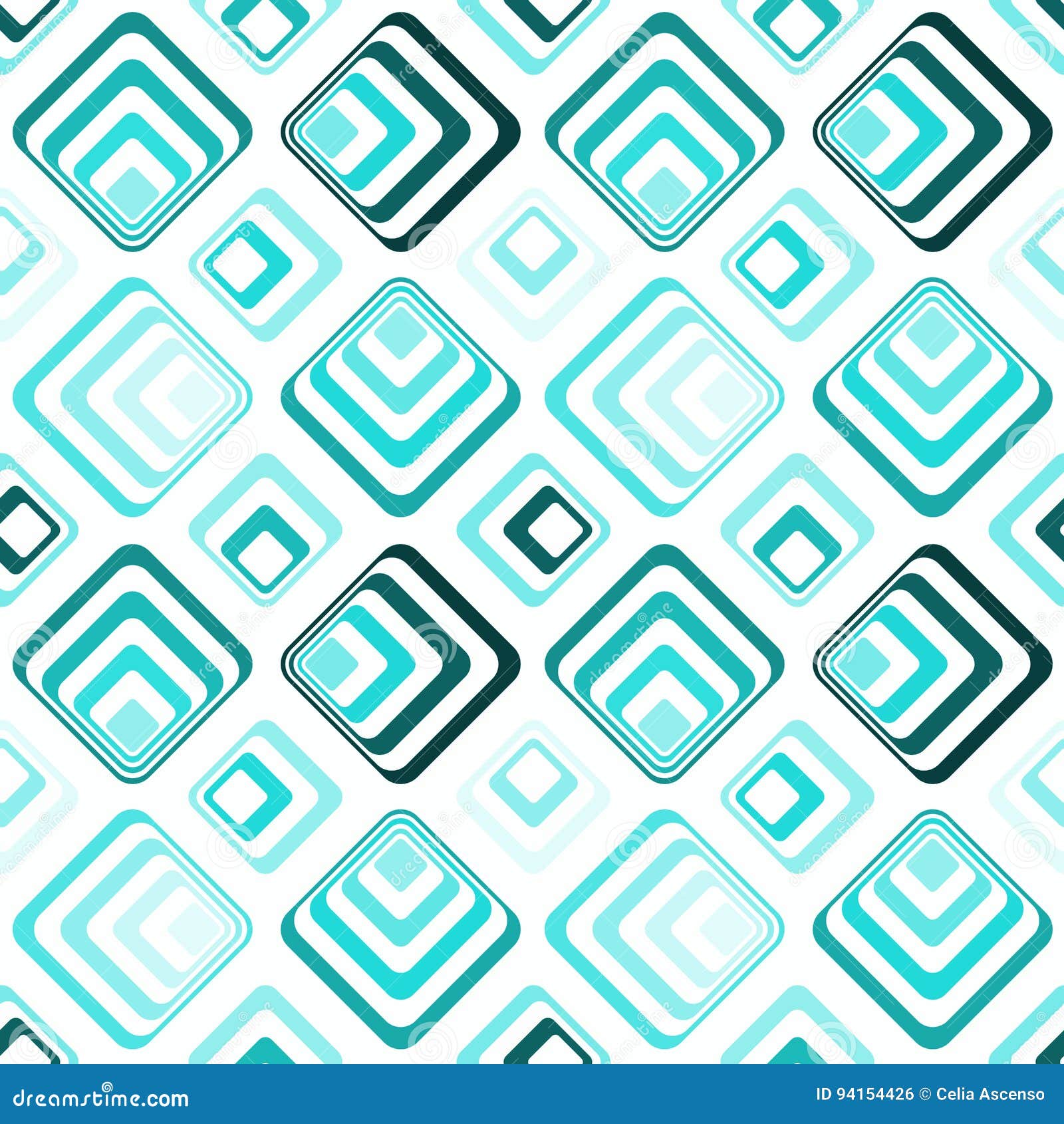 Diamond Squares Seamless Pattern Background Stock Illustration ...