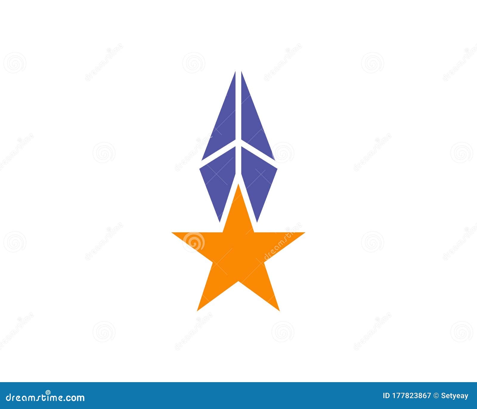 Diamond Star Logo Design Vector Template, Creative Diamond Logo Concept ...