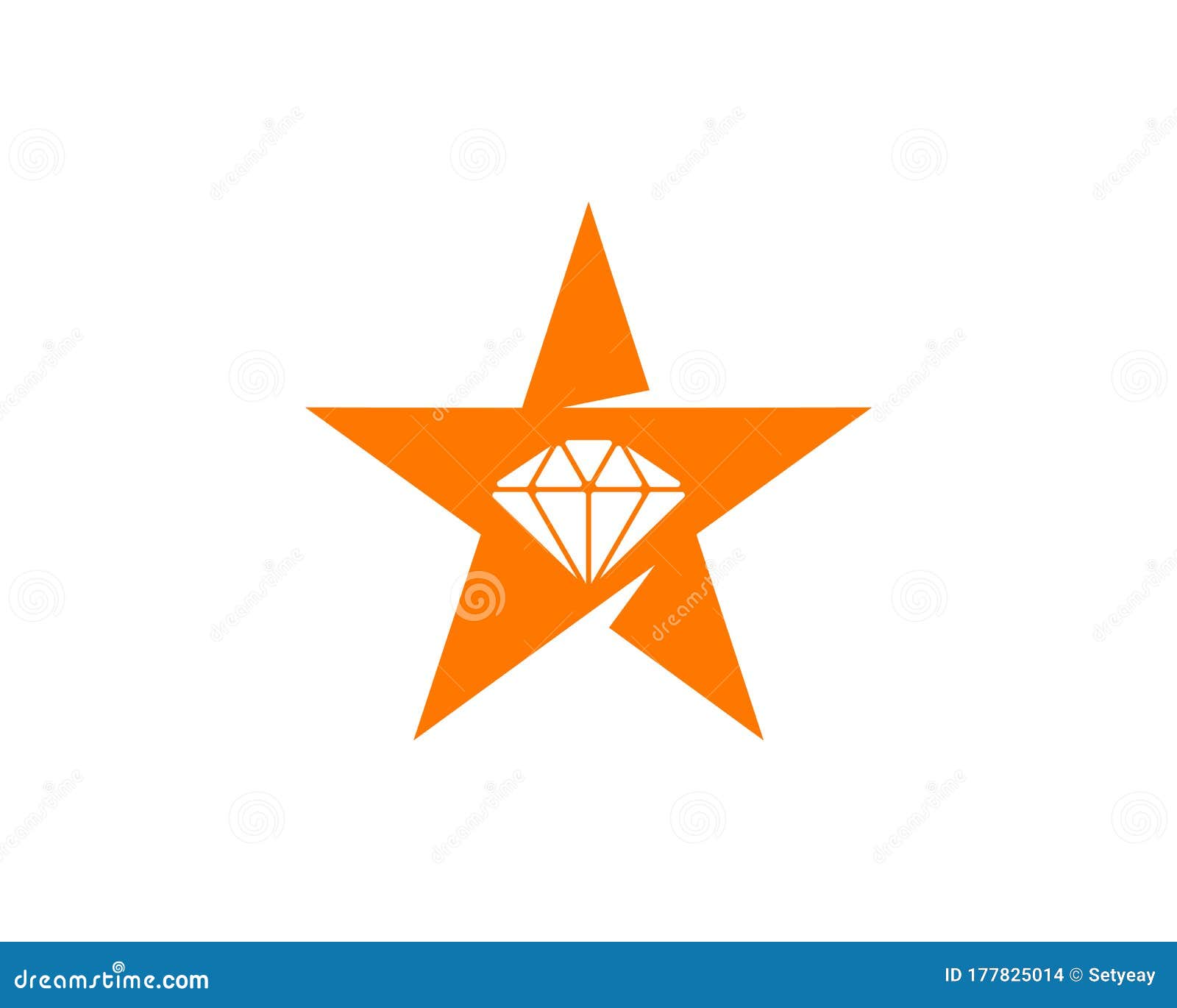 Diamond Star Logo Design Vector Template, Creative Diamond Logo Concept ...