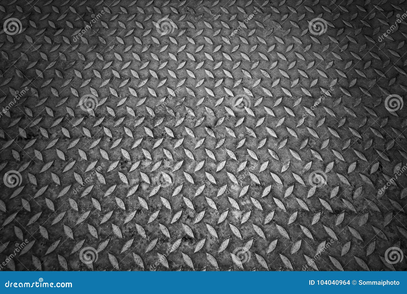 Metal Diamond Plate. Seamless Tileable Texture. Royalty-Free Stock ...