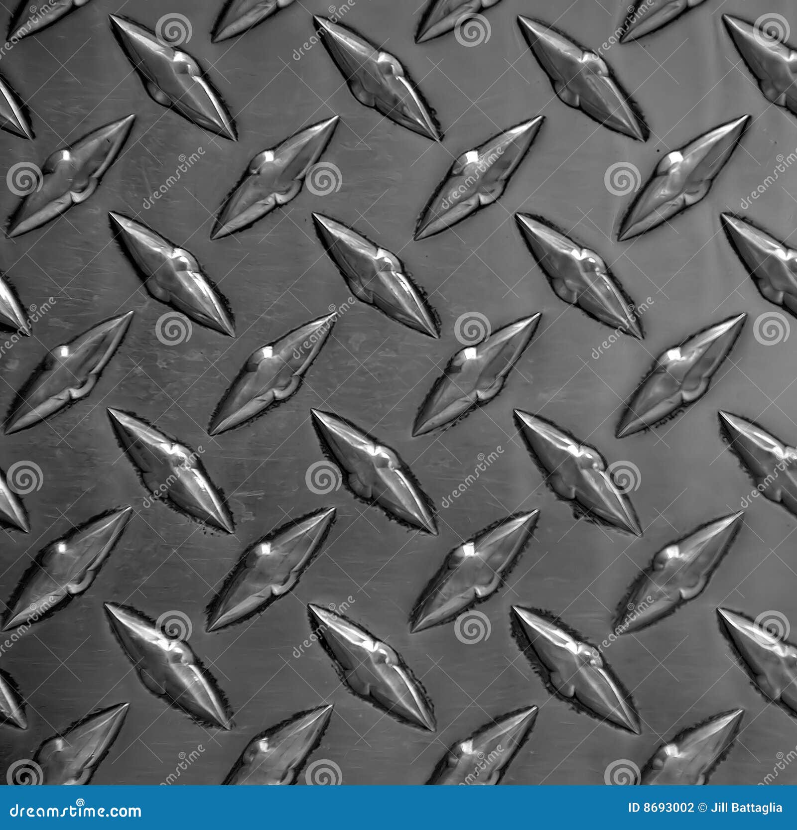Diamond Steel Plate stock photo. Image of rough, material - 8693002
