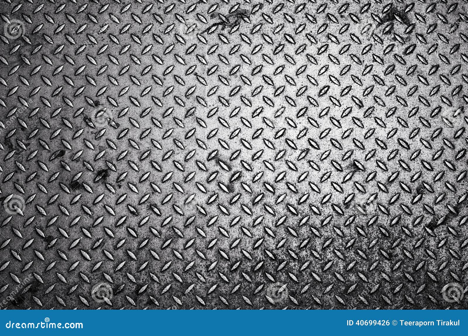 Steel Diamond Plate Background