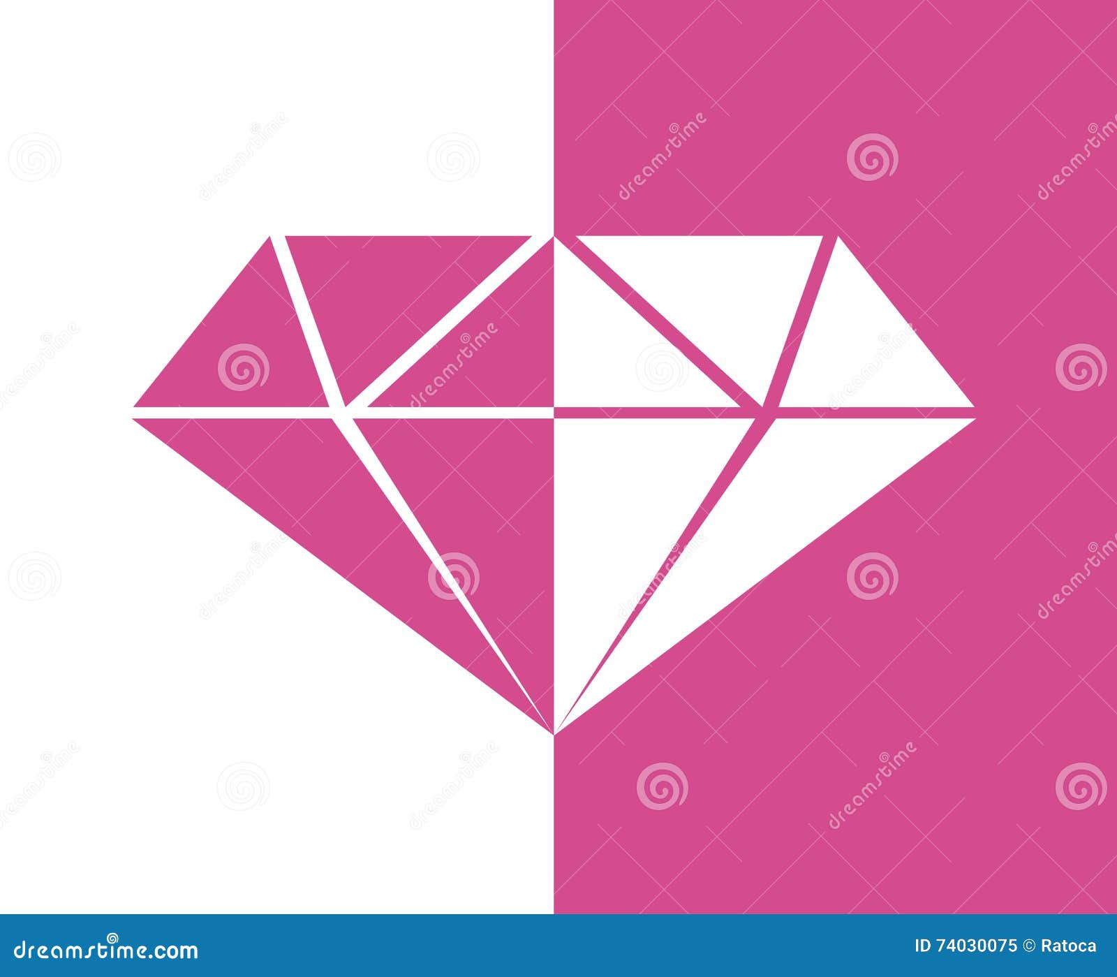 Diamond symbol stock vector. Illustration of quality - 74030075