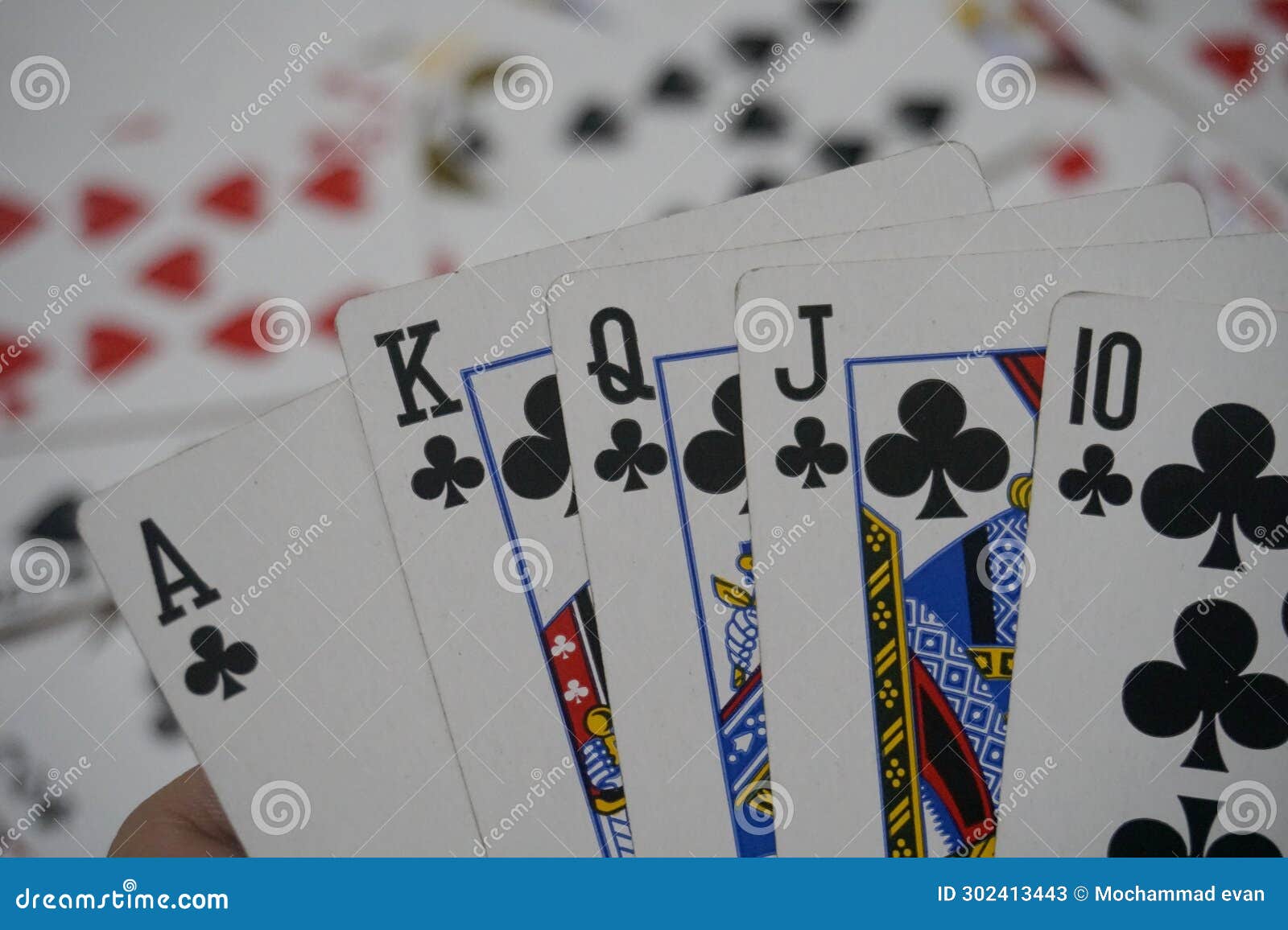 Diamond Symbol Poker Cards Abstract Background Stock Image - Image of ...