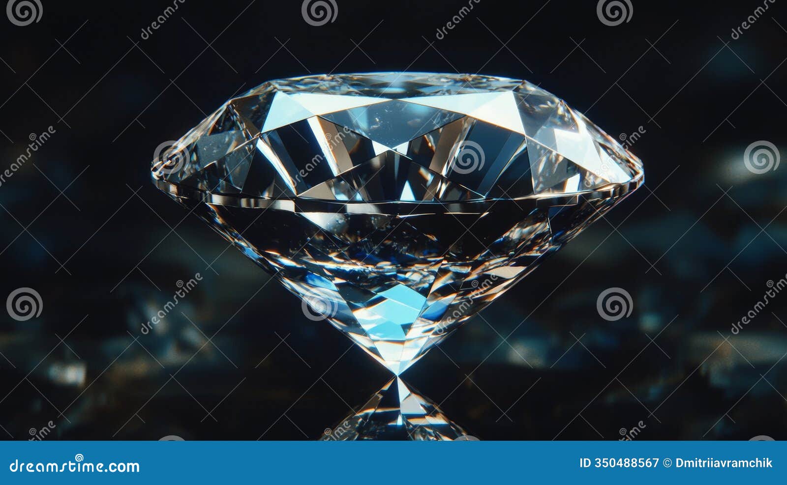 The Diamond Symbolizes Luxury and Precision As it Sparkles with ...