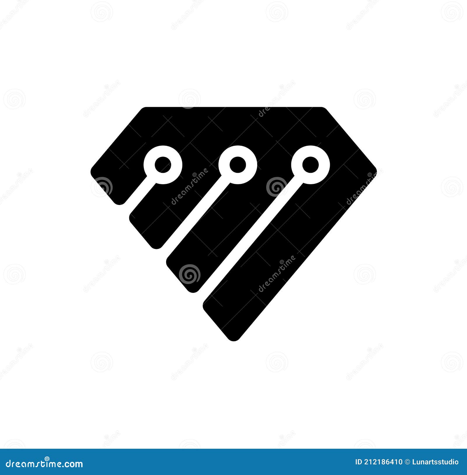 Diamond Tech Logo Design Vector Template, Creative Diamond Logo Concept ...