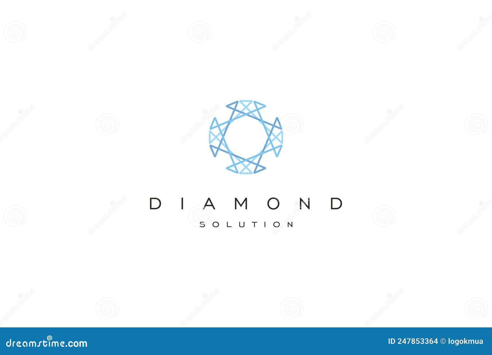 Diamond Template Design Logo Vector Illustration | CartoonDealer.com ...