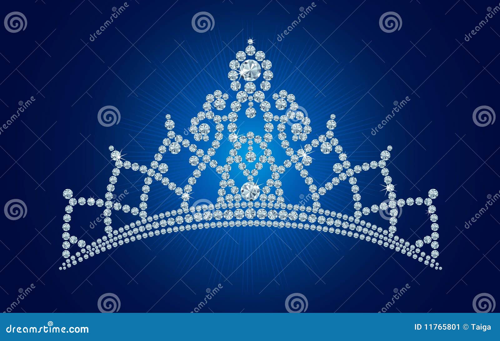 Tiara Crown Vector Illustration | CartoonDealer.com #5789517
