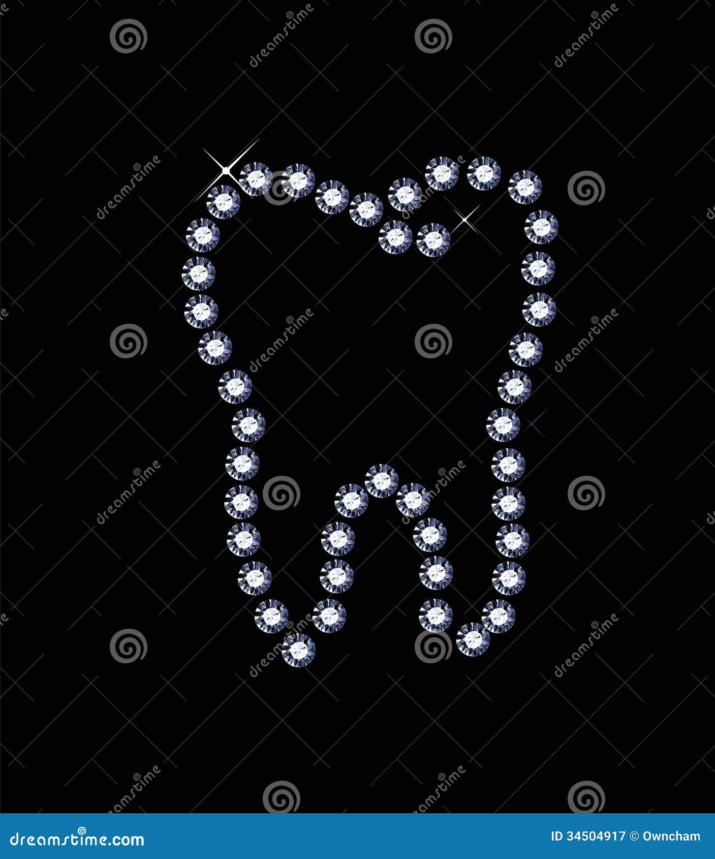 Diamond Dent Abstract Concept. Vector Emblem, Sign Or Logo Template ...