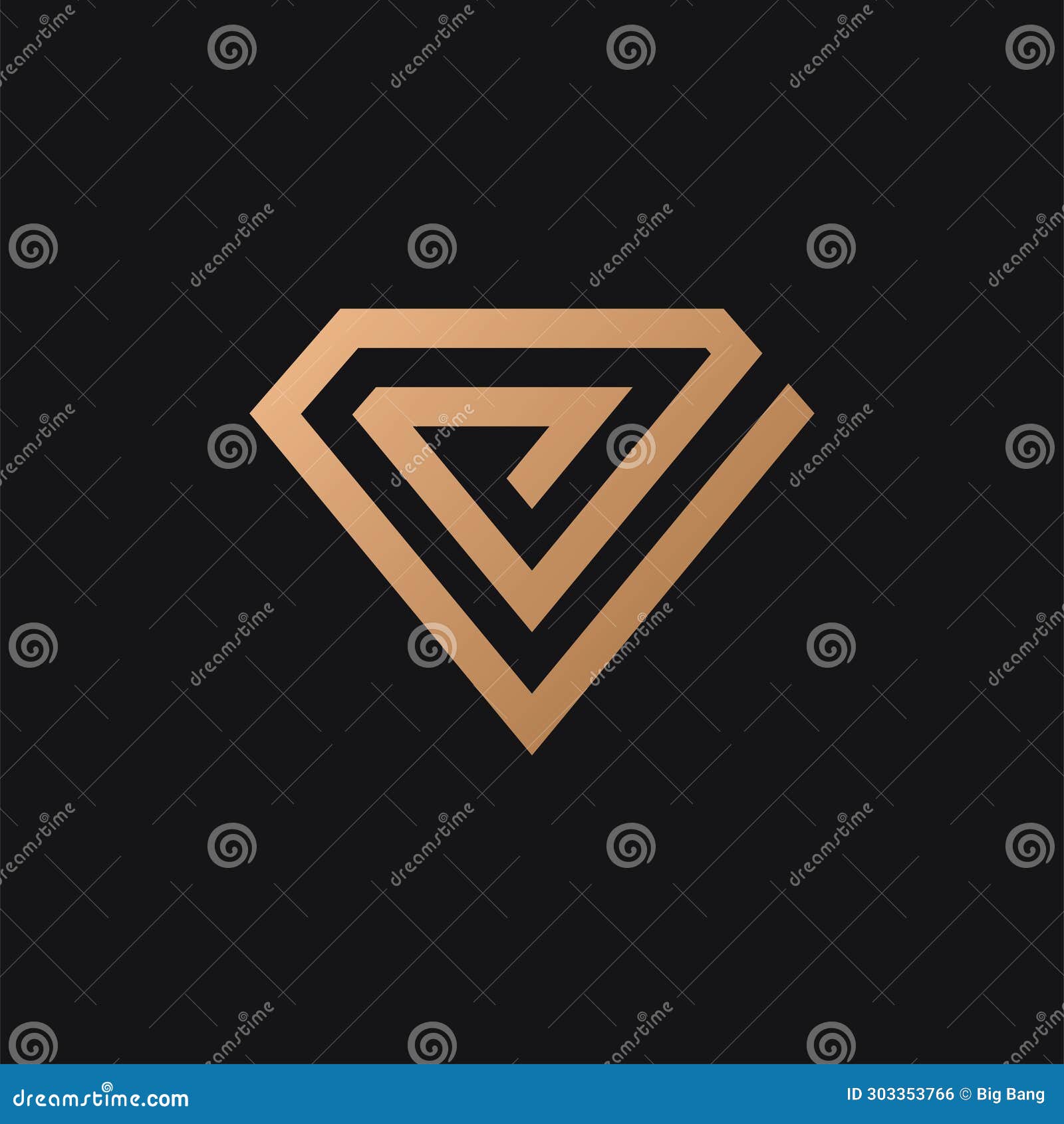 Diamond Vector Logo Icon Design Template Stock Vector - Illustration of ...