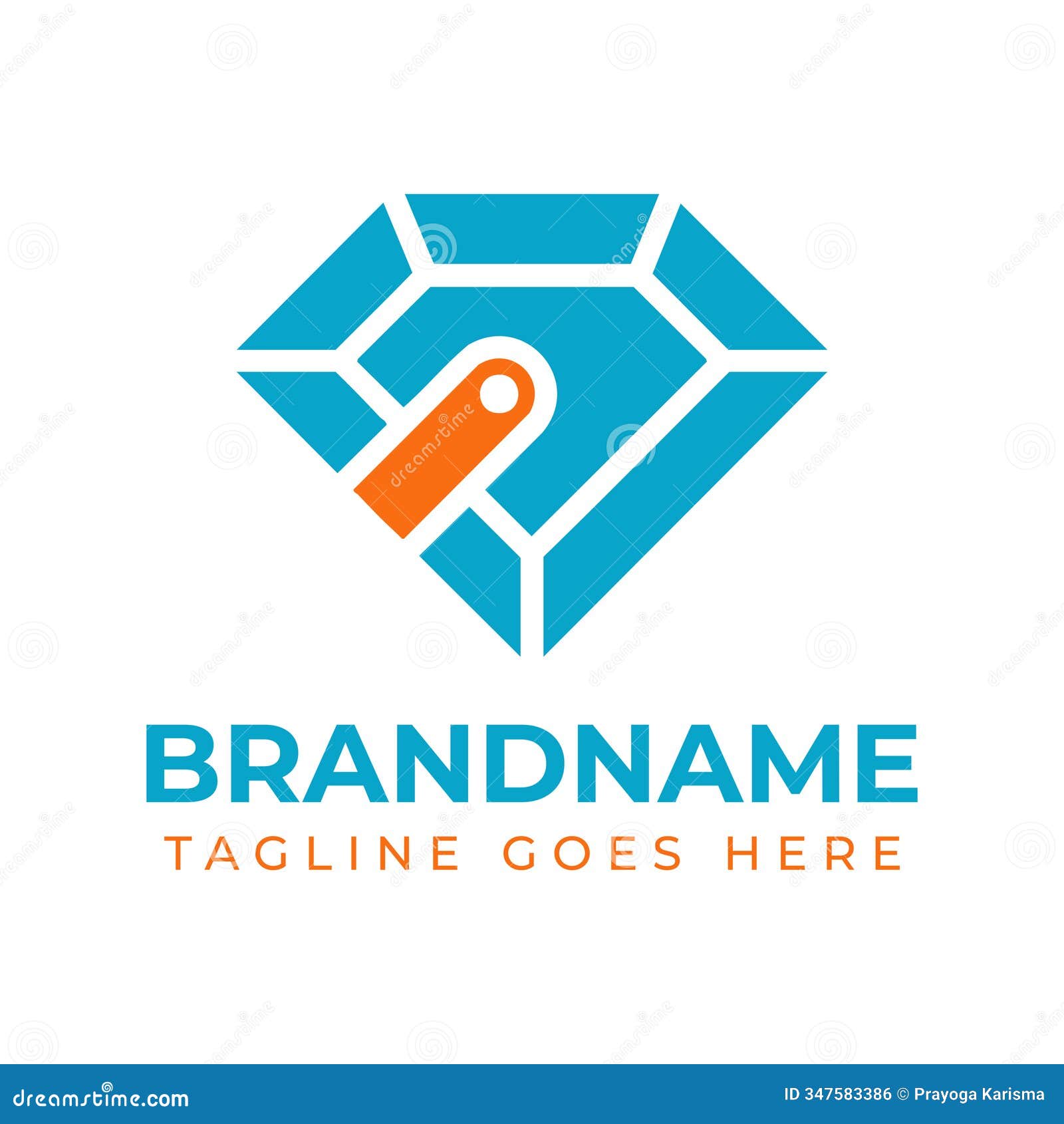 Diamond Wallet Logo, Symbolizing Luxury, Value, and Secure Wealth ...