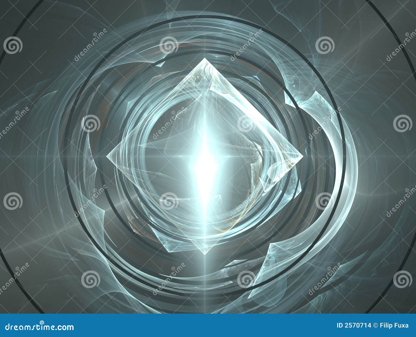 Diamond and water ripples stock illustration. Illustration of ornament ...