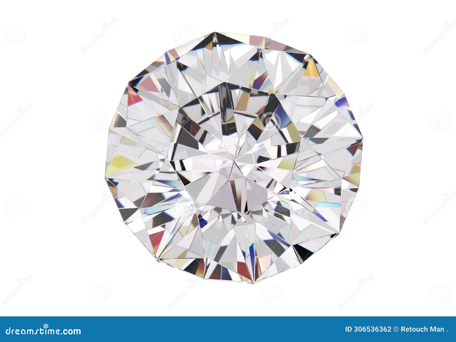 Diamond on White Background with High Quality Stock Illustration ...