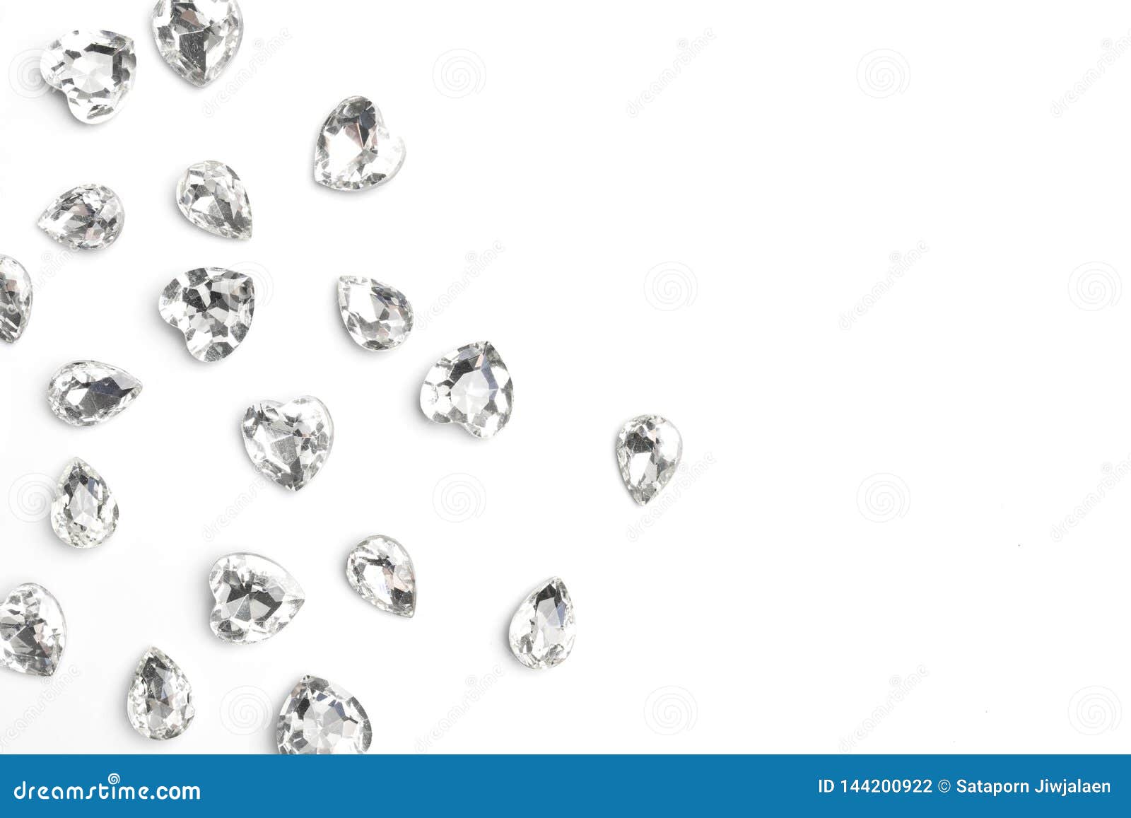 Diamond on White Background Stock Photo - Image of sparkle, white ...