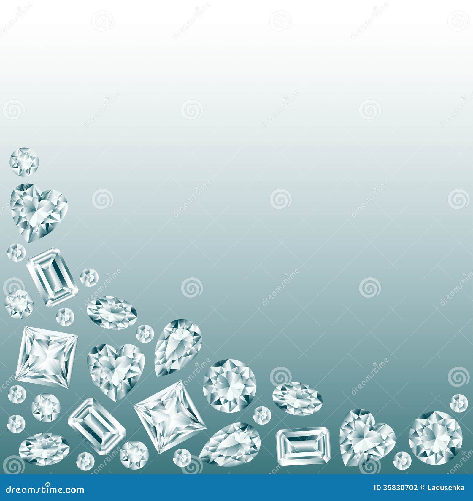 Diamonds background stock vector. Illustration of abstract - 35830702