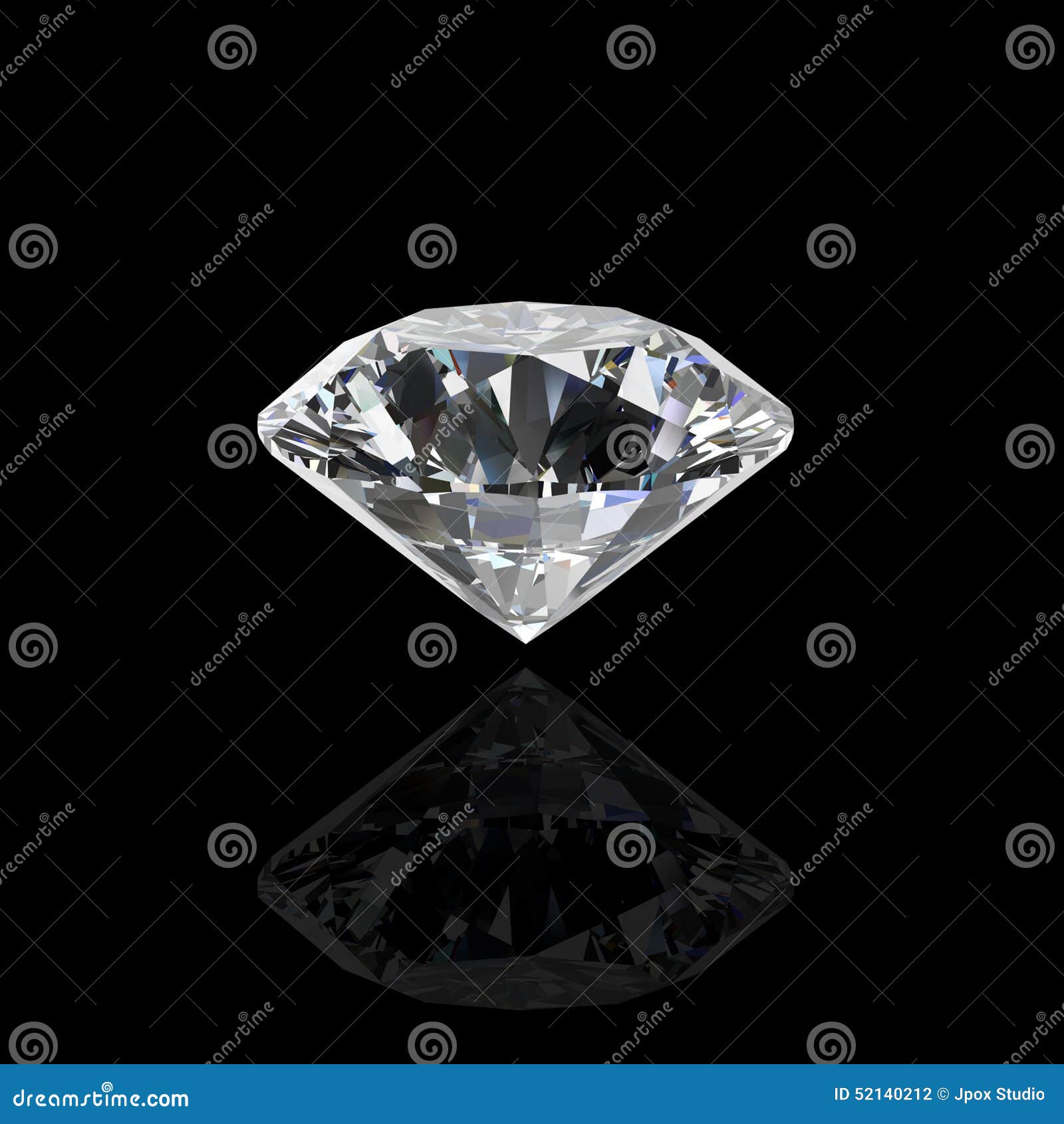 Diamonds on Black Background Stock Illustration - Illustration of royal ...