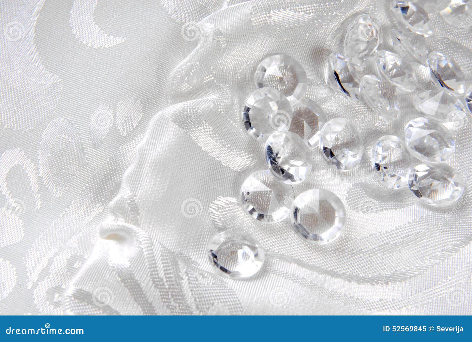 Diamonds on floral fabric stock image. Image of decor - 52569845