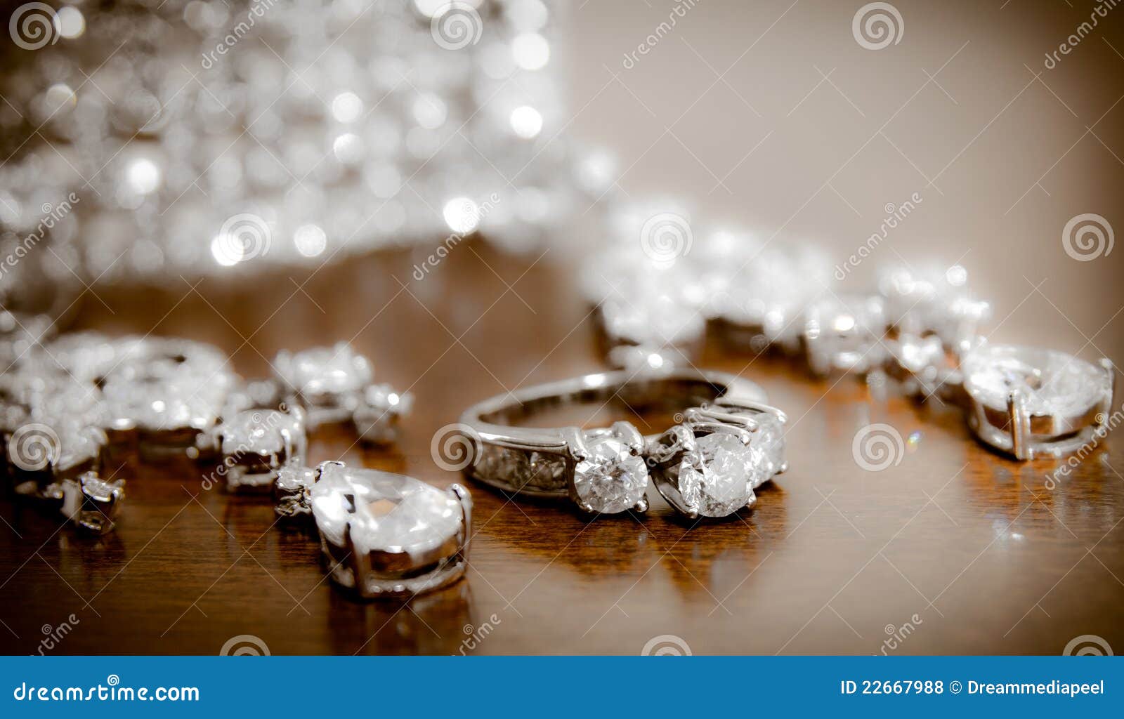 Diamonds are a Girls Best Friend Stock Photo - Image of beautiful, ring ...