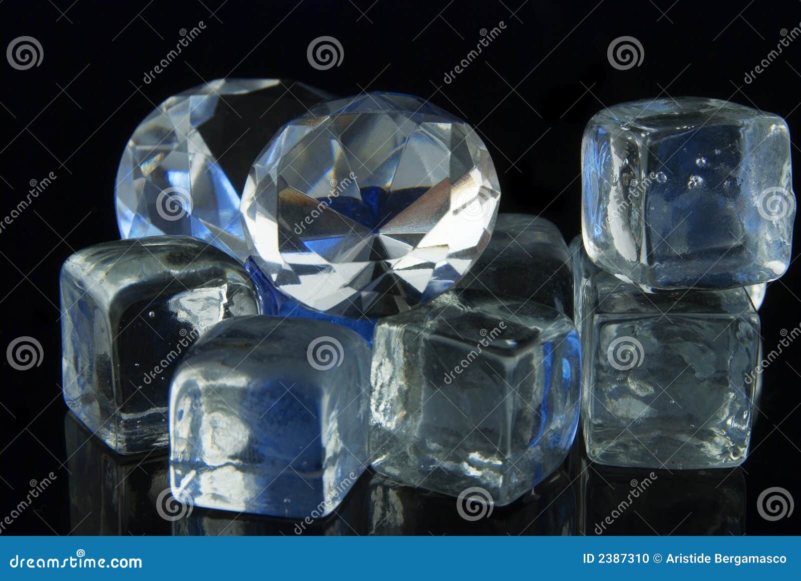 Diamonds and ice stock photo. Image of bride, marriage - 2387310