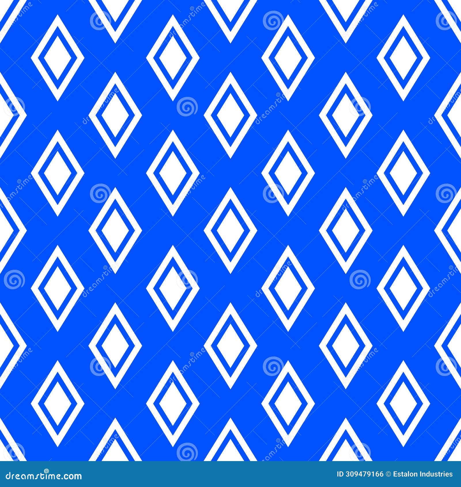 Diamonds Seamless Repeat Pattern Background Stock Illustration ...