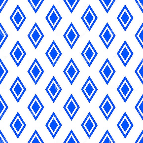 Diamonds Seamless Repeat Pattern Background Stock Illustration ...