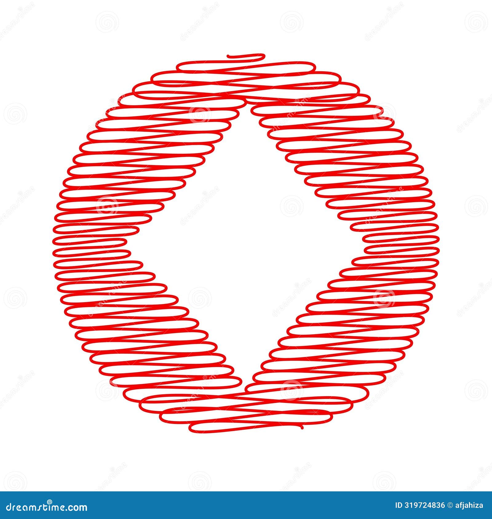 Diamonds Symbol Thread Line Vector Illustration 3 Stock Vector ...