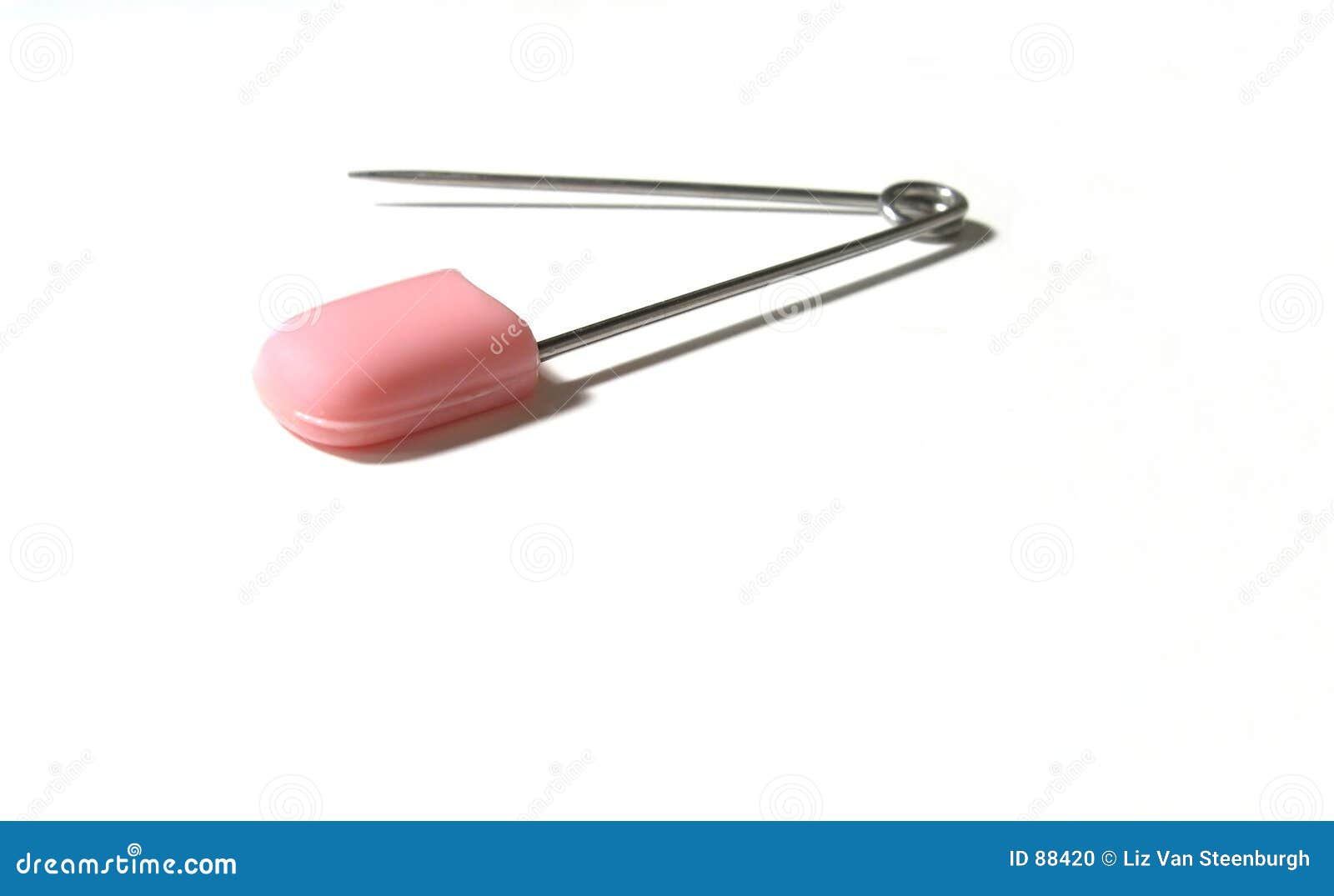 Pink Diaper Pin