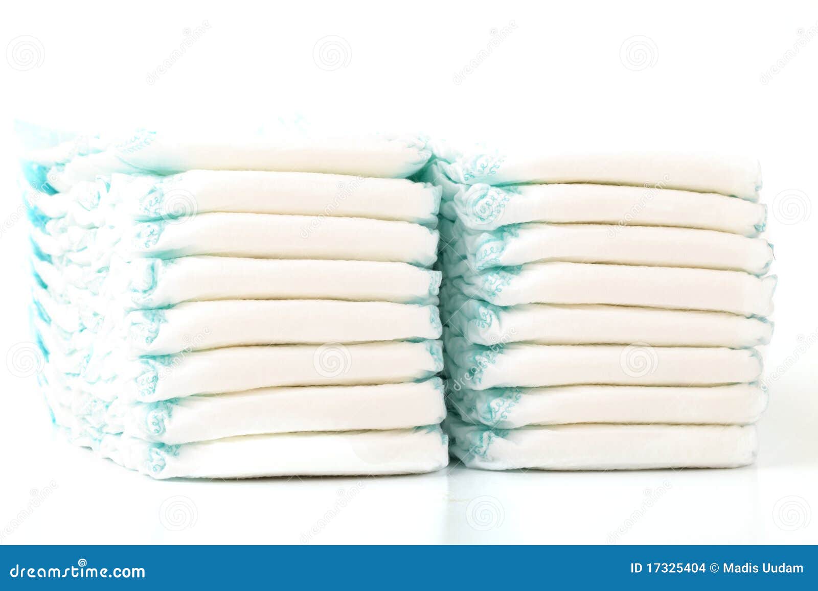 Diapers stock photo. Image of clean, newborn, isolated - 17325404