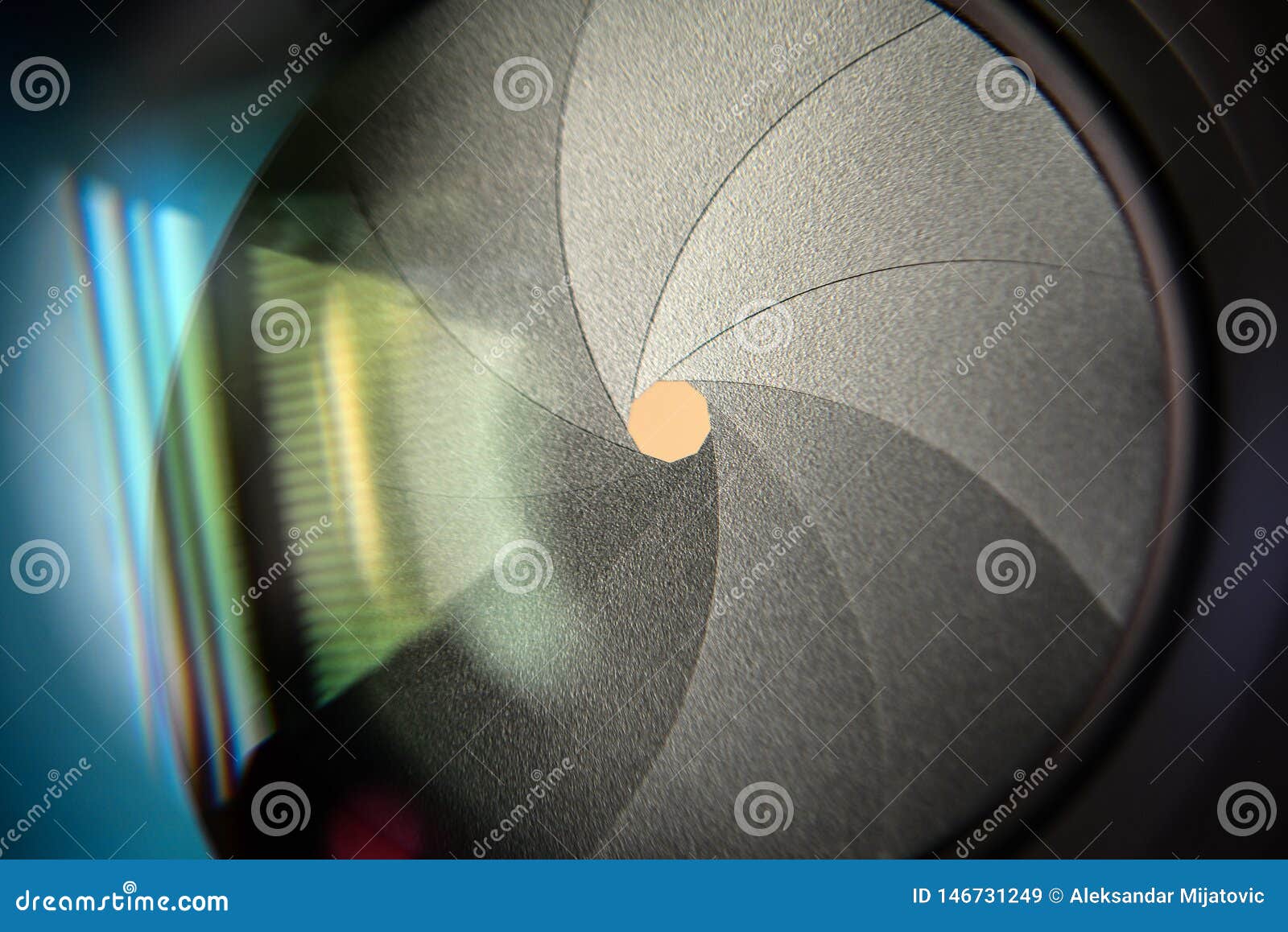 The Diaphragm of a Camera Lens Aperture - Selective Focus with Shallow ...