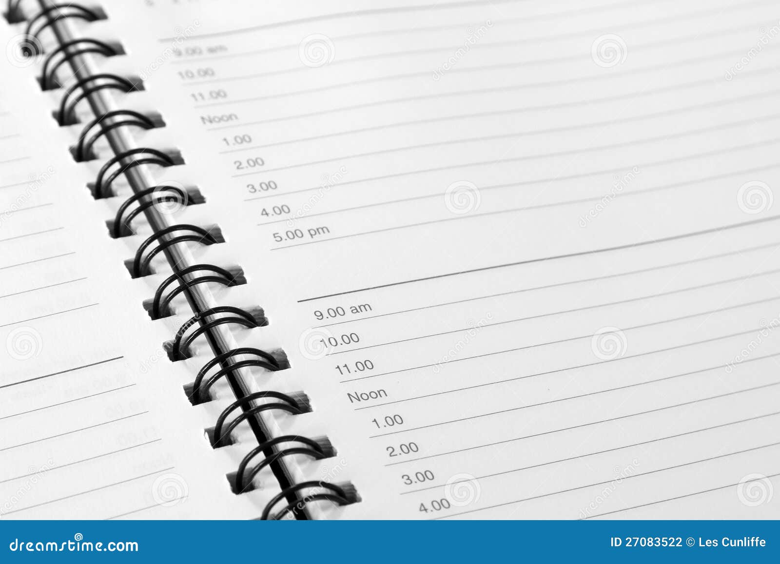 Diary stock photo. Image of schedule, copy, notebook - 27083522