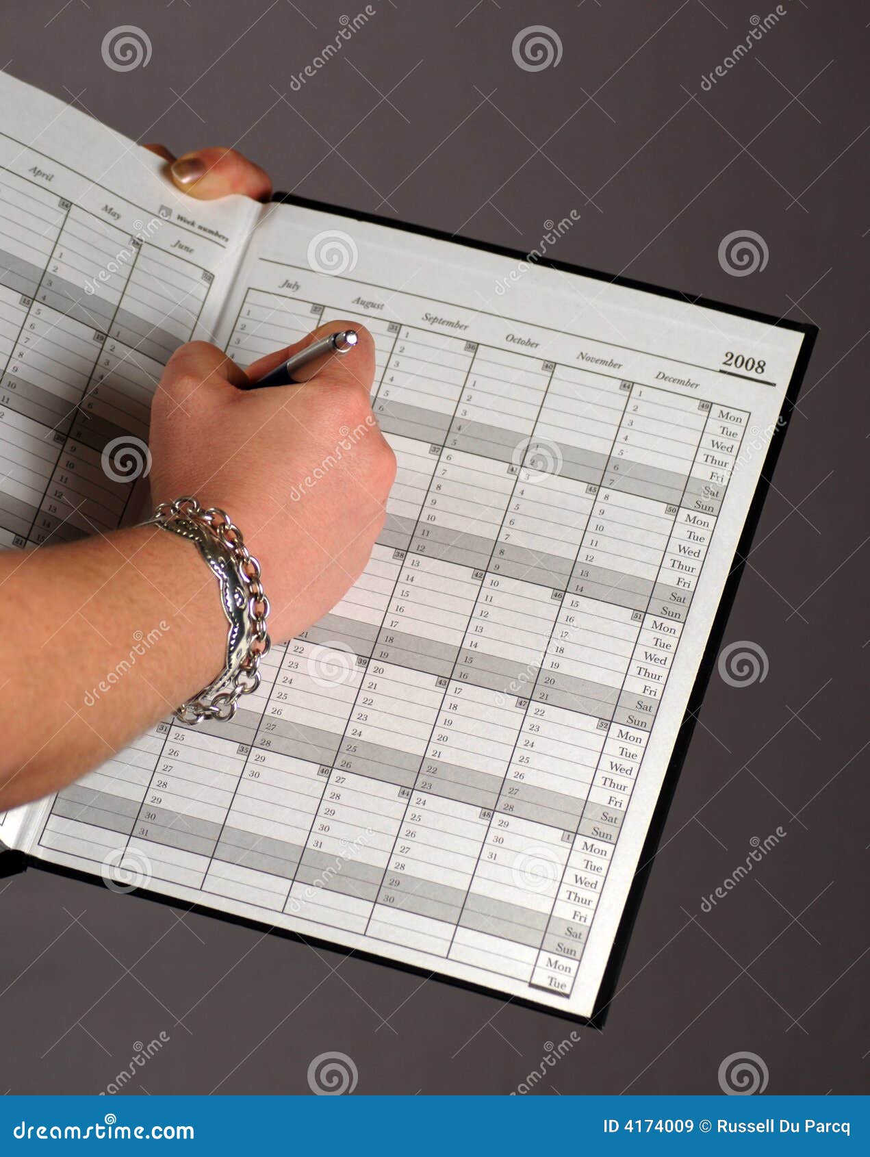 Diary stock image. Image of plan, writing, book, year - 4174009