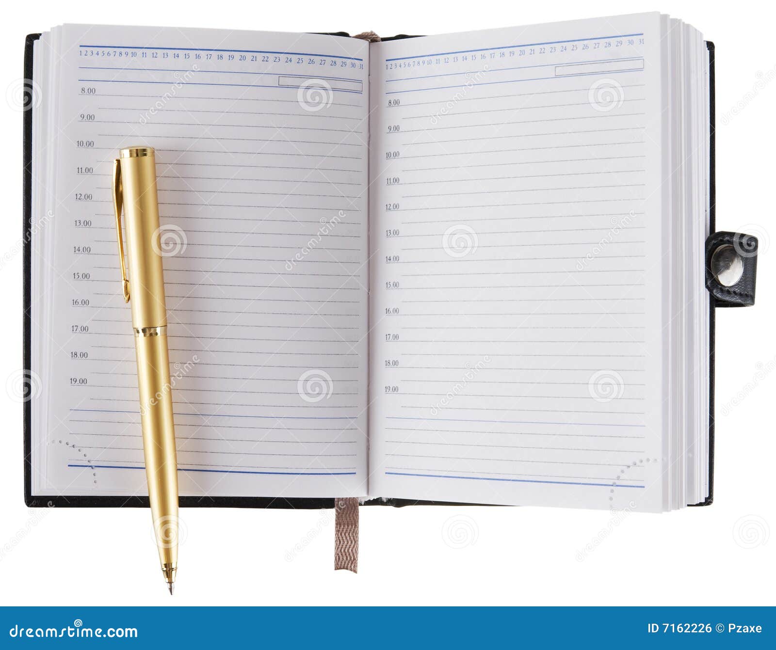 Diary book stock photo. Image of isolated, background - 7162226