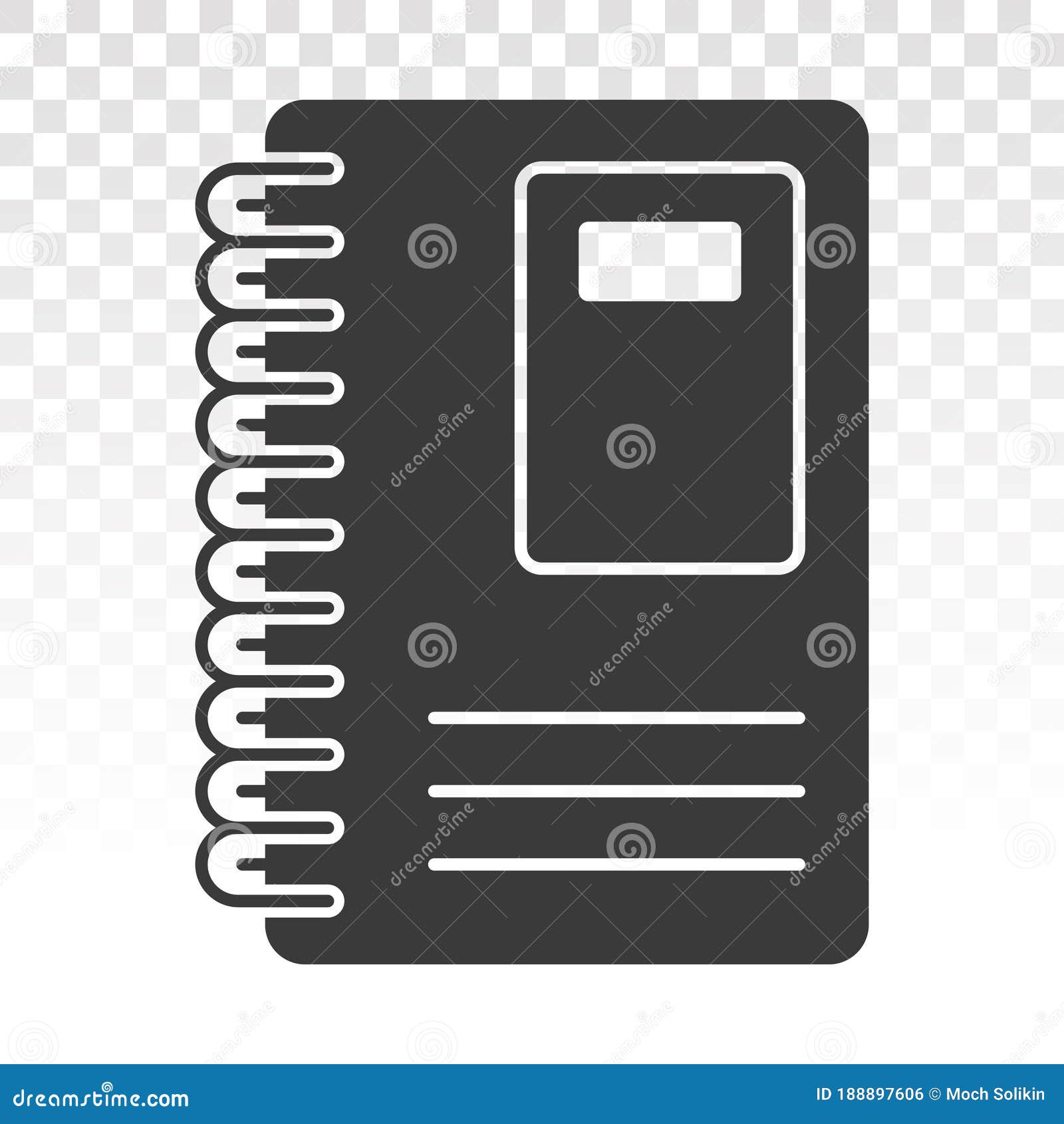Diary Book or Journal Flat Icons for Apps and Websites Stock Vector ...