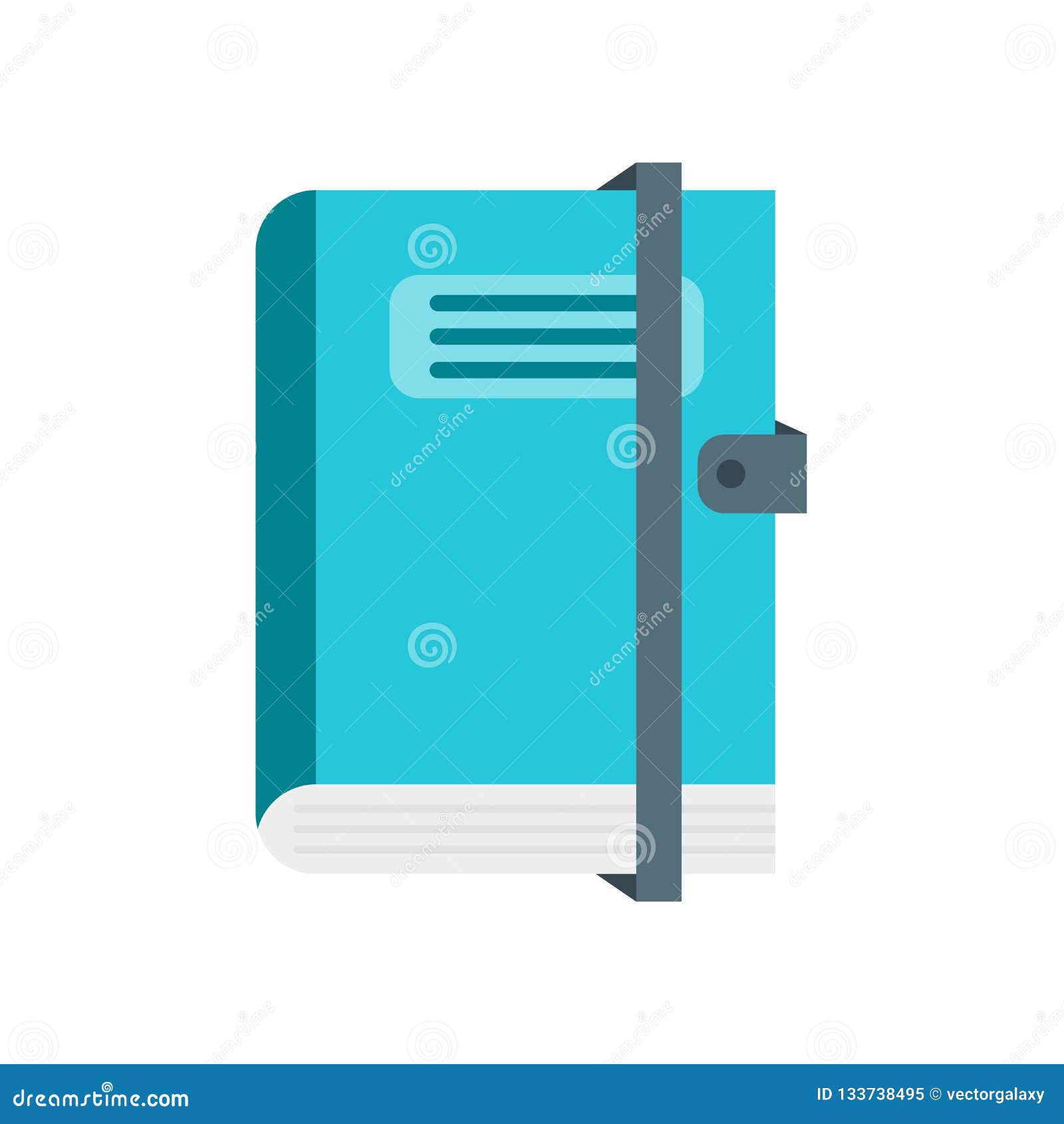 Diary Icon Vector Sign and Symbol Isolated on White Background Stock ...