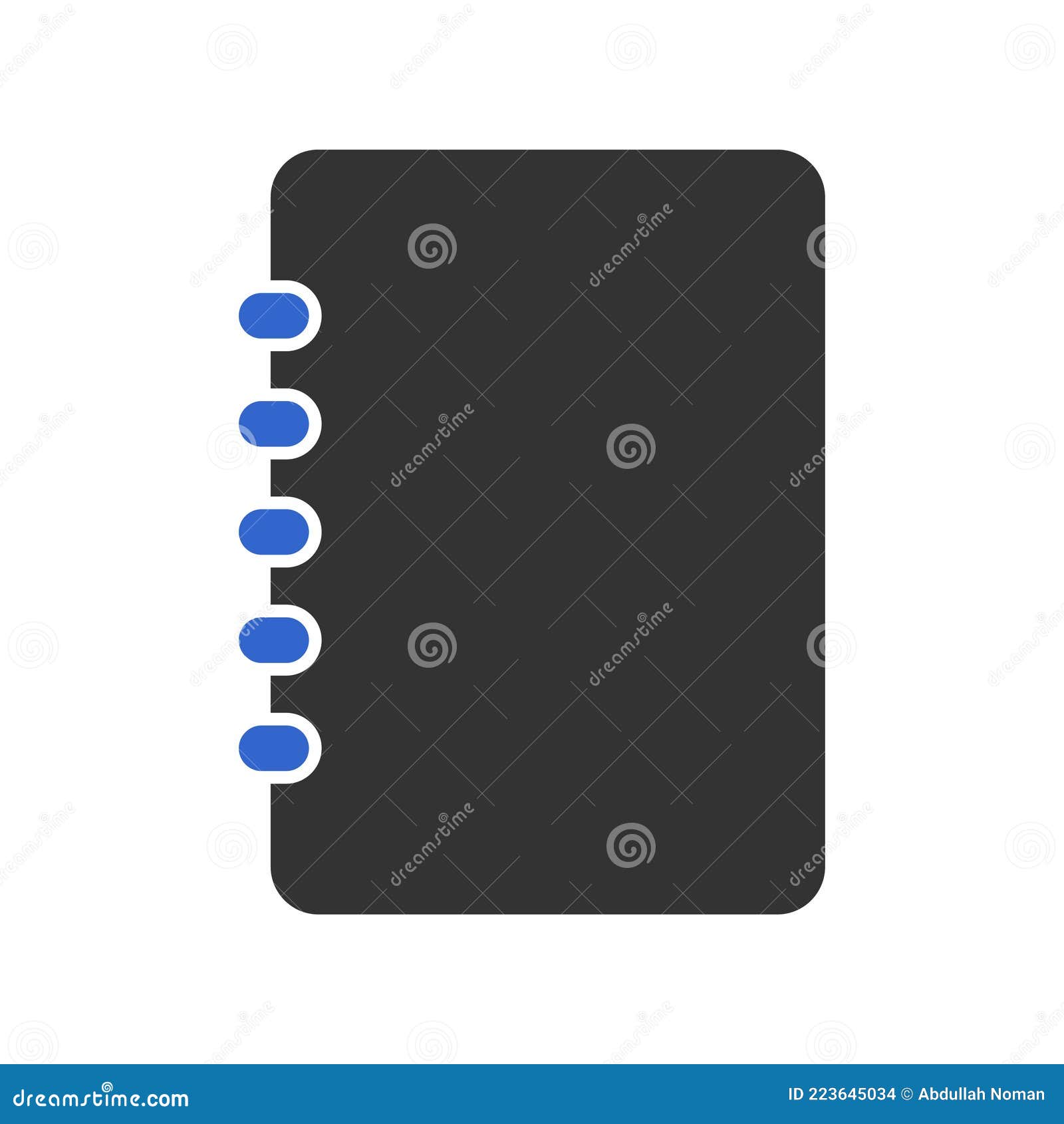 Diary, Menu Book Icon Design Stock Vector - Illustration of marketing ...