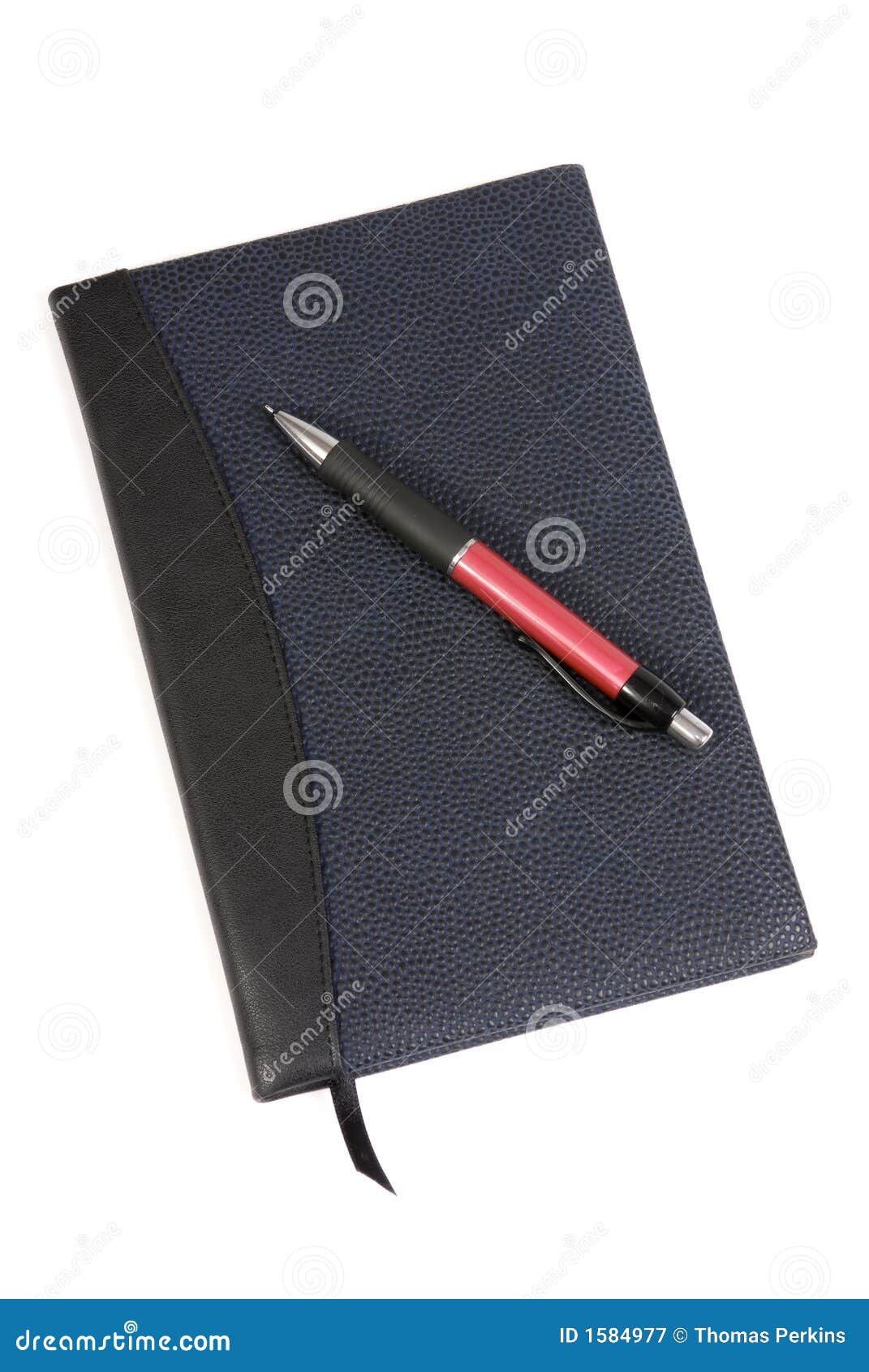 Diary and Pen 3 stock image. Image of office, book, paper - 1584977