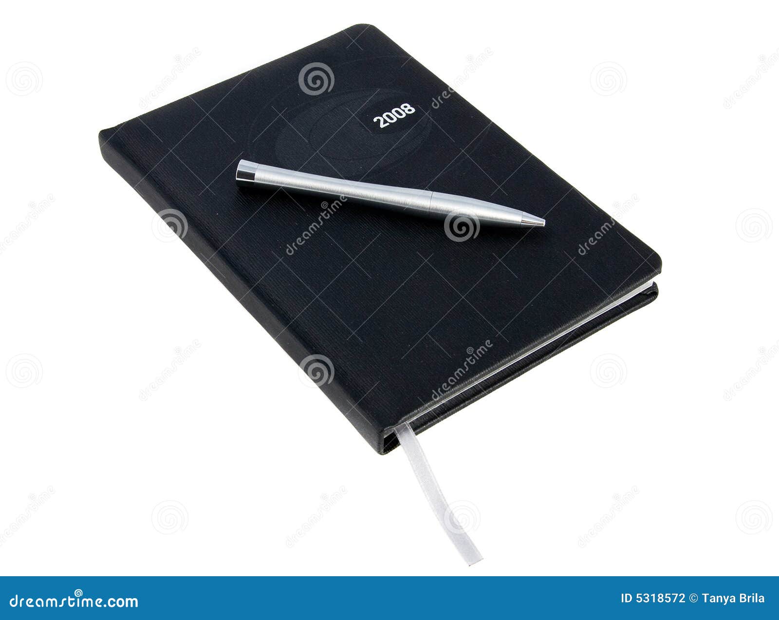 Diary with a pen stock photo. Image of correspondence - 5318572