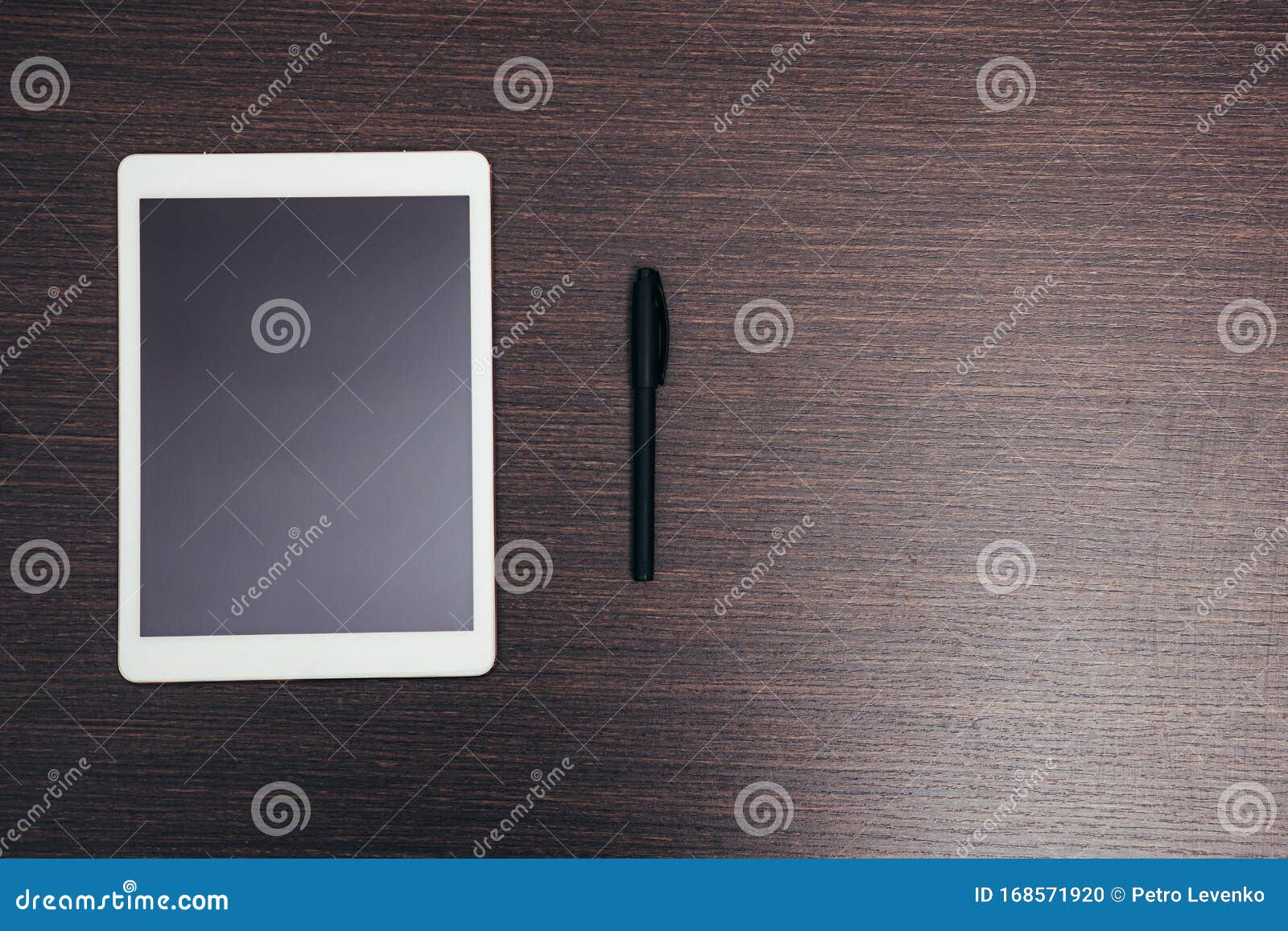 Diary and Tablet in the Workplace Stock Photo - Image of internet ...