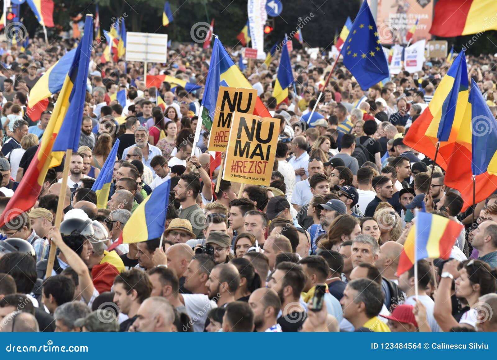 Diaspora Protest in Romania Editorial Stock Image - Image of bucharest ...