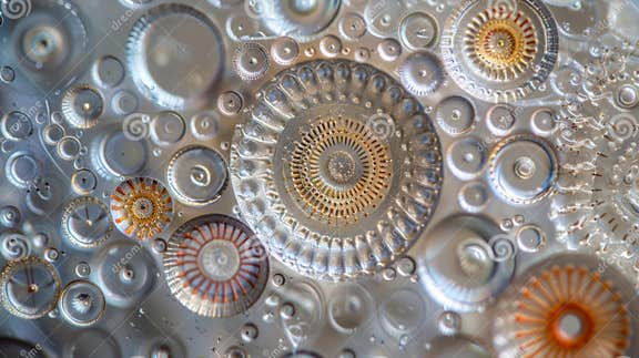 A of Diatoms Each One with a Unique and Beautiful Outer Structure ...