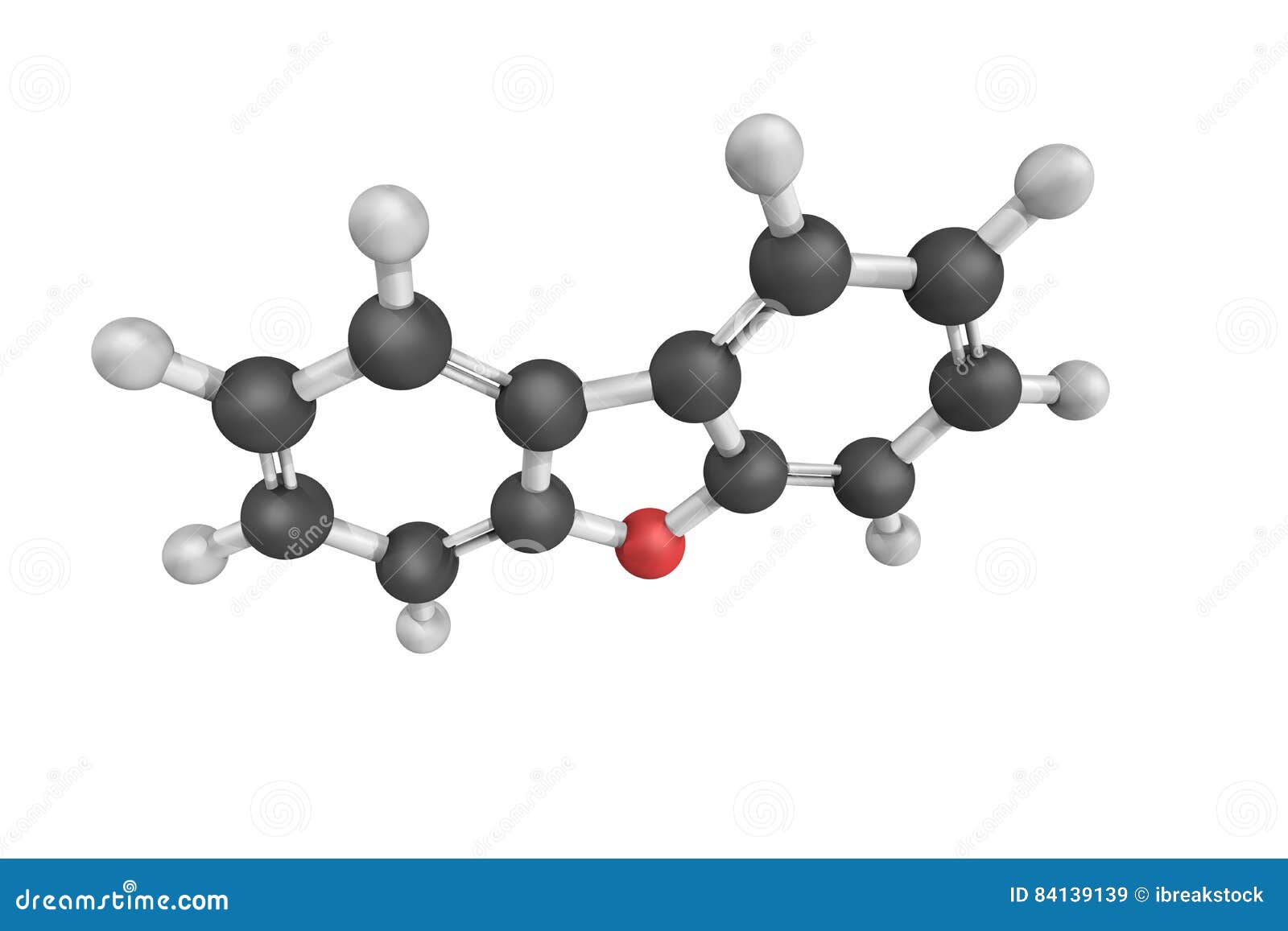 Dibenzofuran, a Heterocyclic Organic Compound Obtained from Coal Stock ...