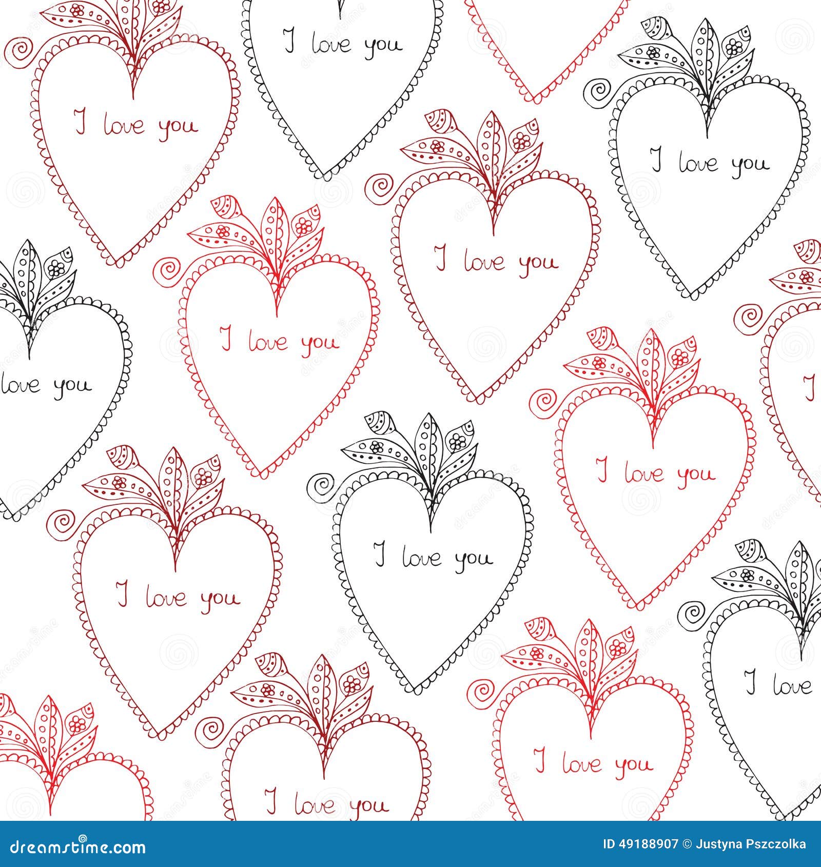 Dibujo de un corazón stock de ilustración. Ilustración de trazado ...