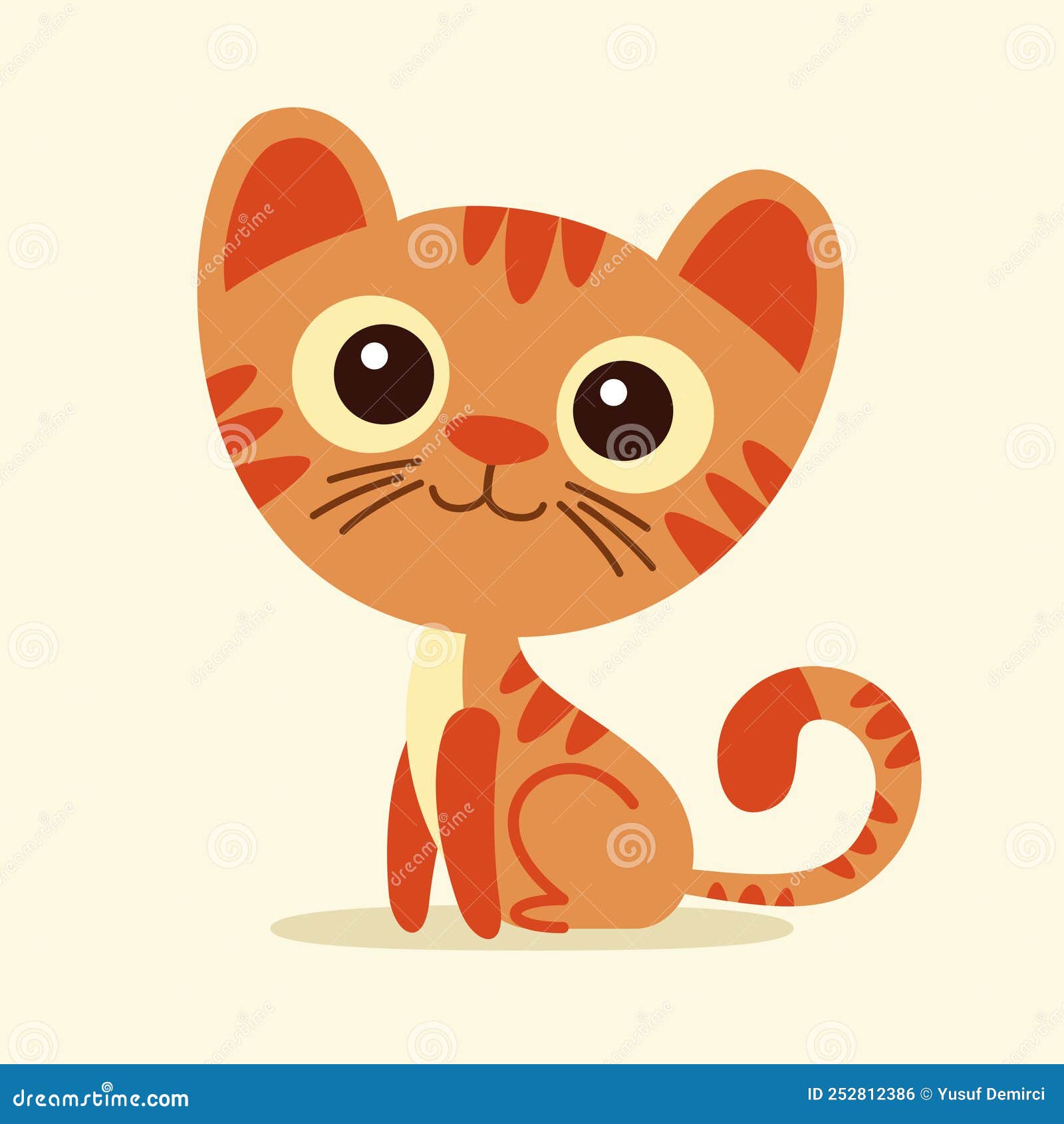 Dibujo de un gato stock de ilustración. Ilustración de doméstico ...