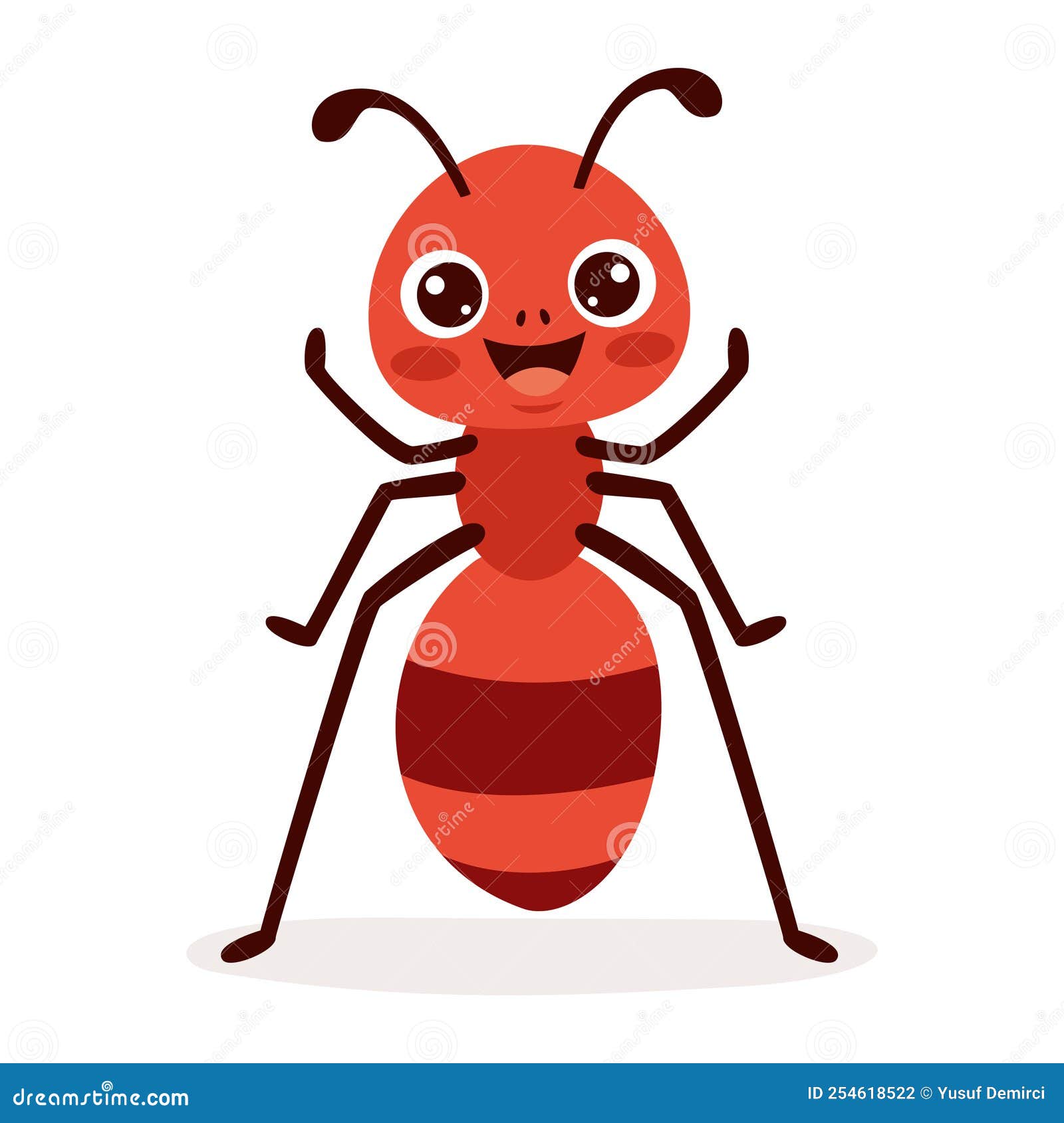 Dibujo de una hormiga stock de ilustración. Ilustración de carrying ...