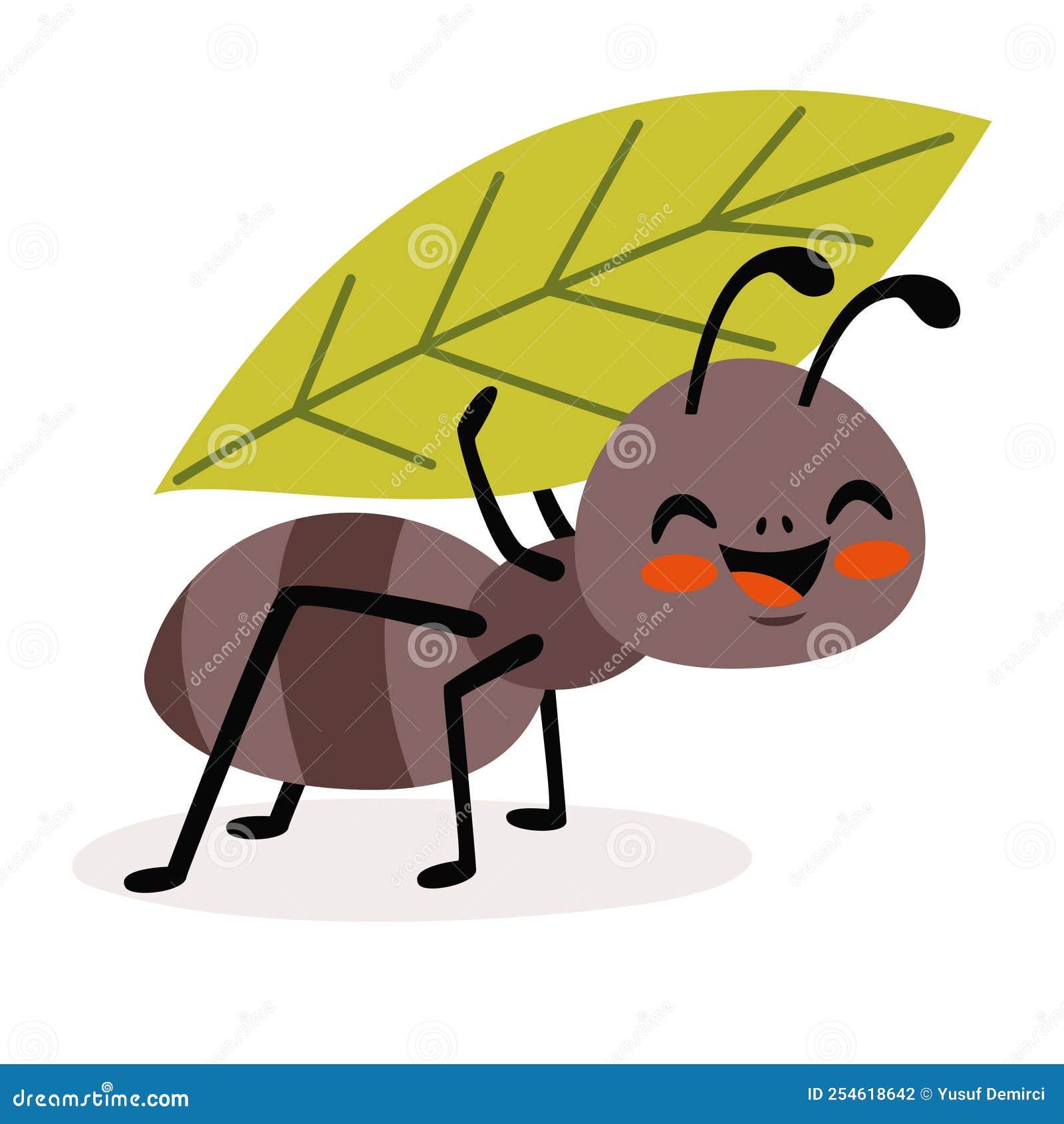 Dibujo de una hormiga ilustración del vector. Ilustración de animal ...