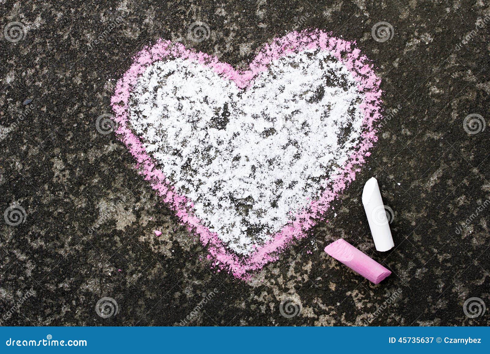 Dibujo del corazón imagen de archivo. Imagen de sucio - 45735637